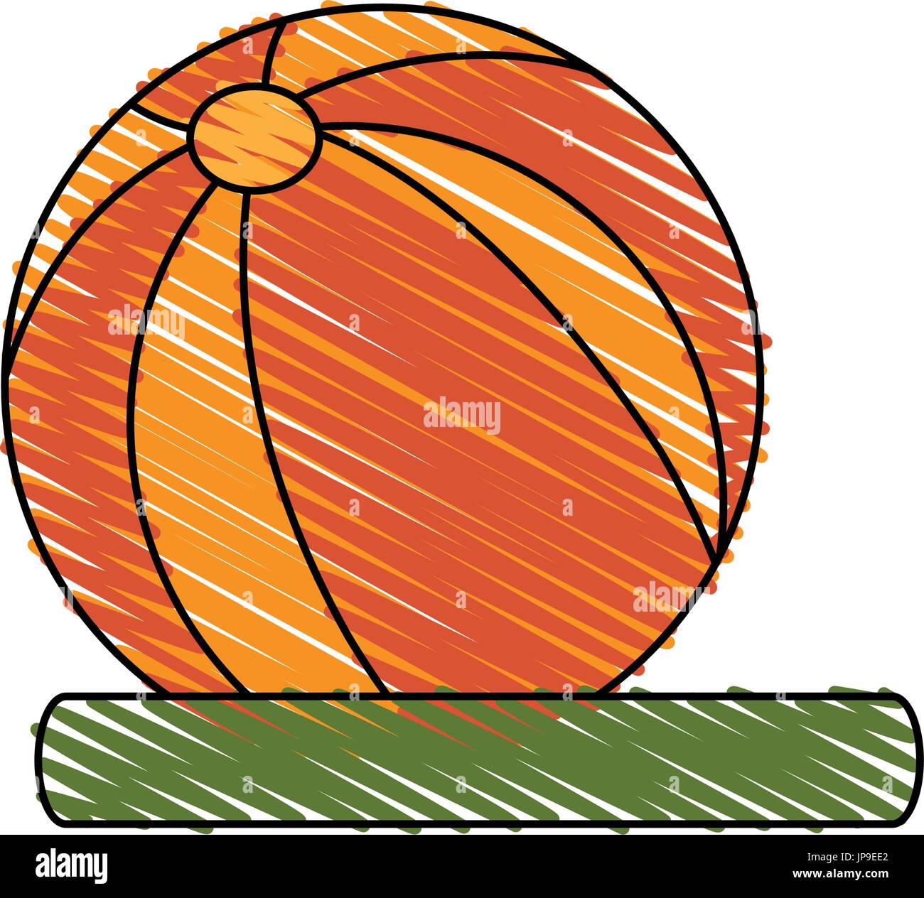 beach ball vector illustration Stock Vector Image & Art - Alamy