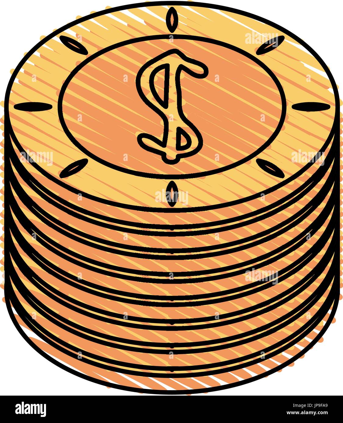 coins vector illustration Stock Vector Image & Art - Alamy