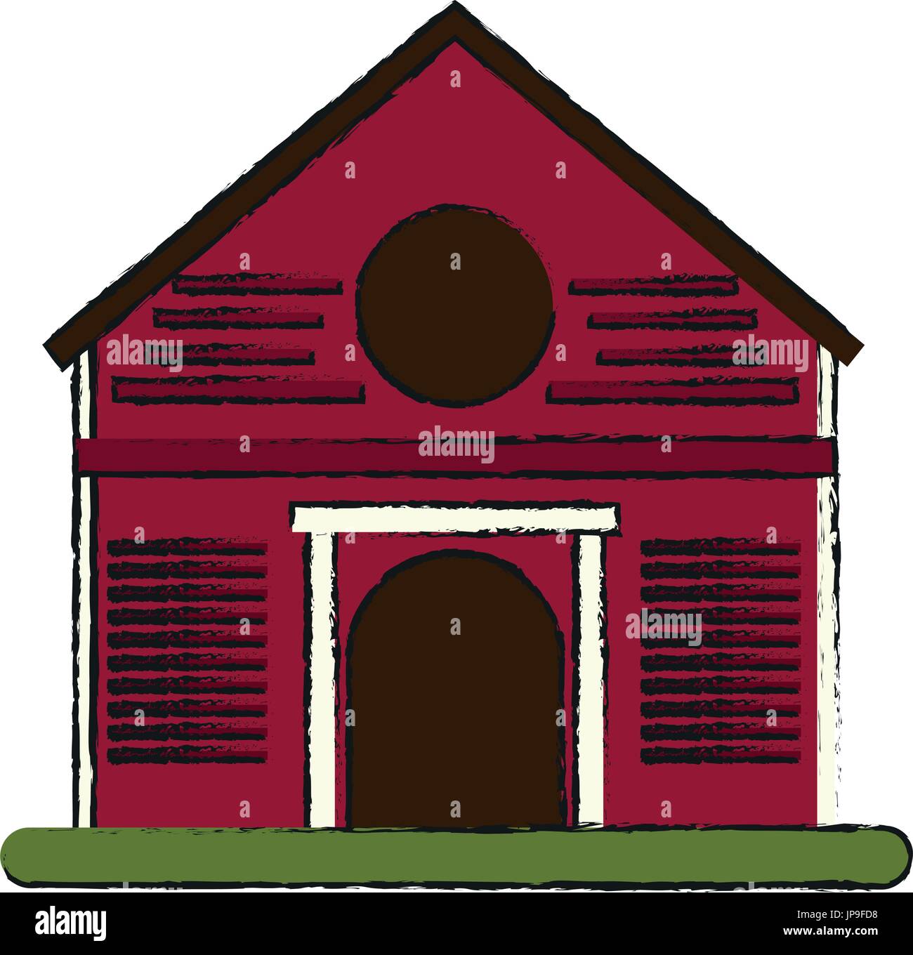Barn vector illustration Stock Vector Image & Art - Alamy