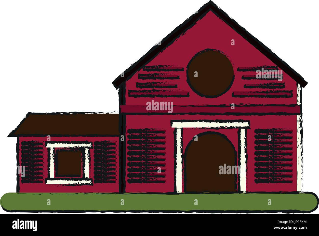 Barn vector illustration Stock Vector Image & Art - Alamy