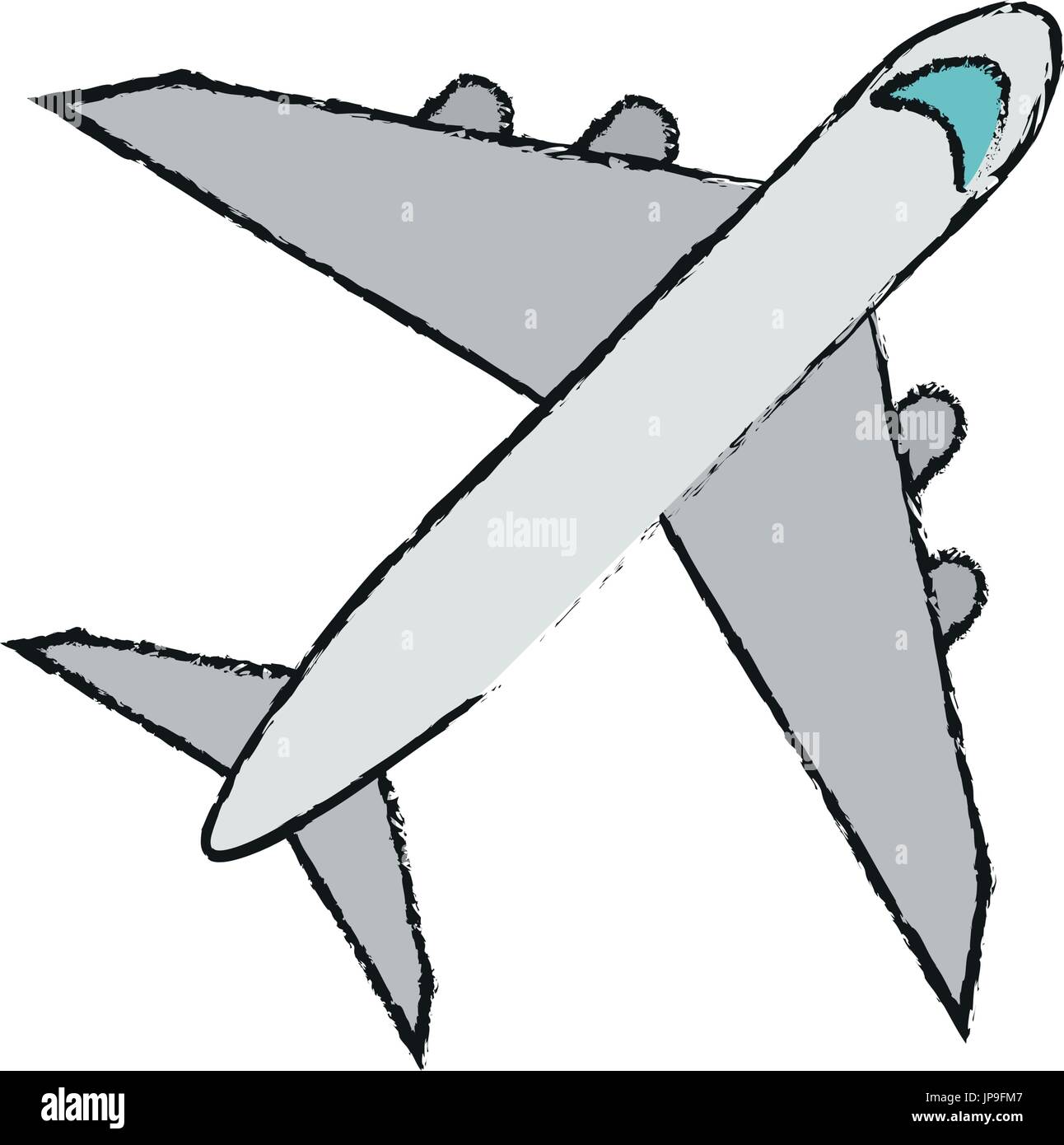 airplane vector illustration Stock Vector Image & Art - Alamy