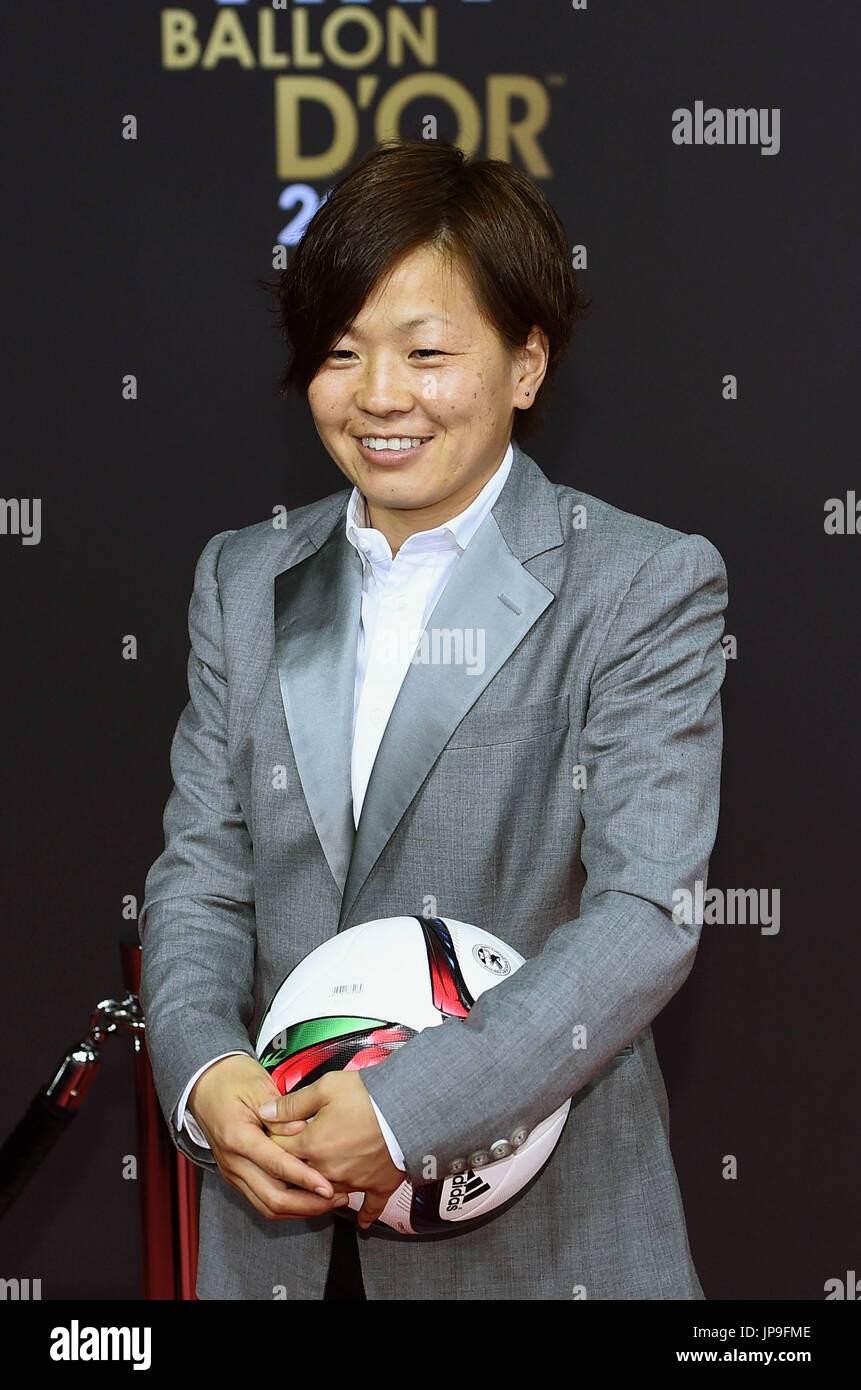 Japanese soccer player Aya Miyama, who has been for shortlisted for the ...