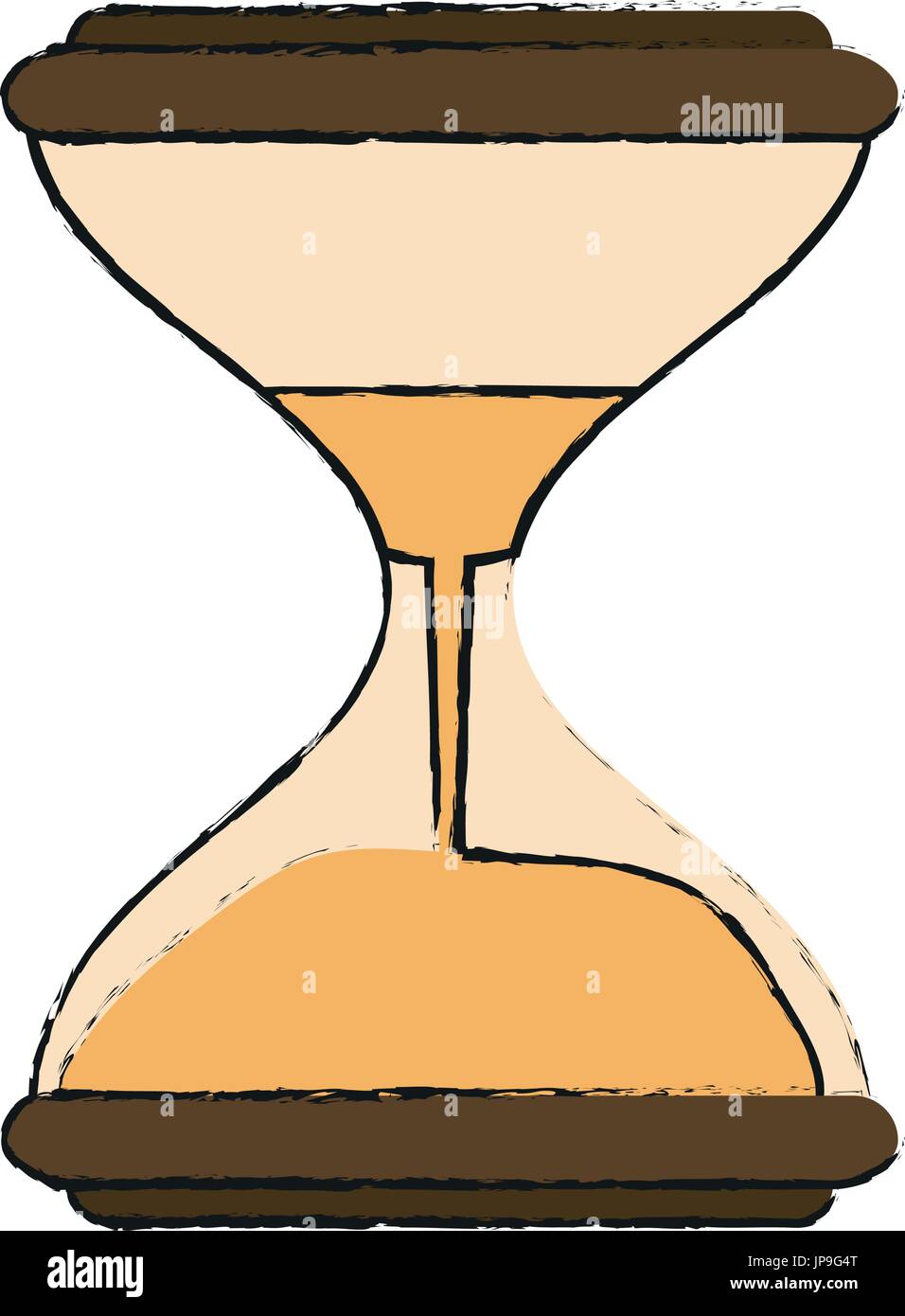 hourglass vector illustration Stock Vector Image & Art - Alamy