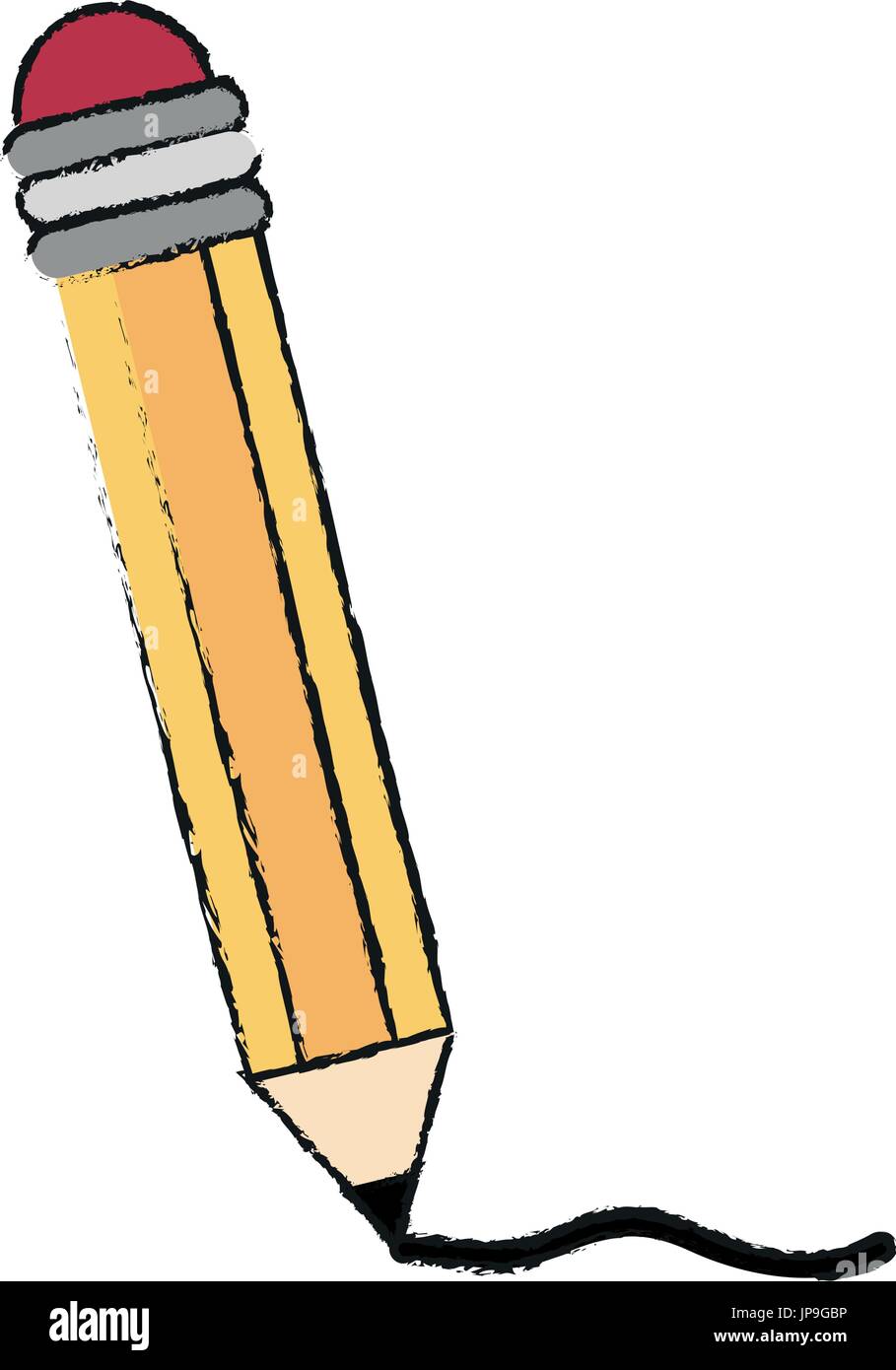 pencil vector illustration Stock Vector Image & Art - Alamy