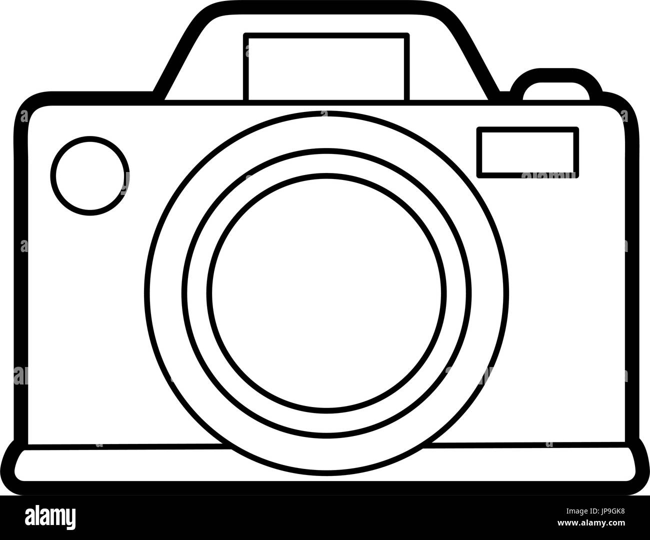 camera vector illustration Stock Vector Image & Art - Alamy