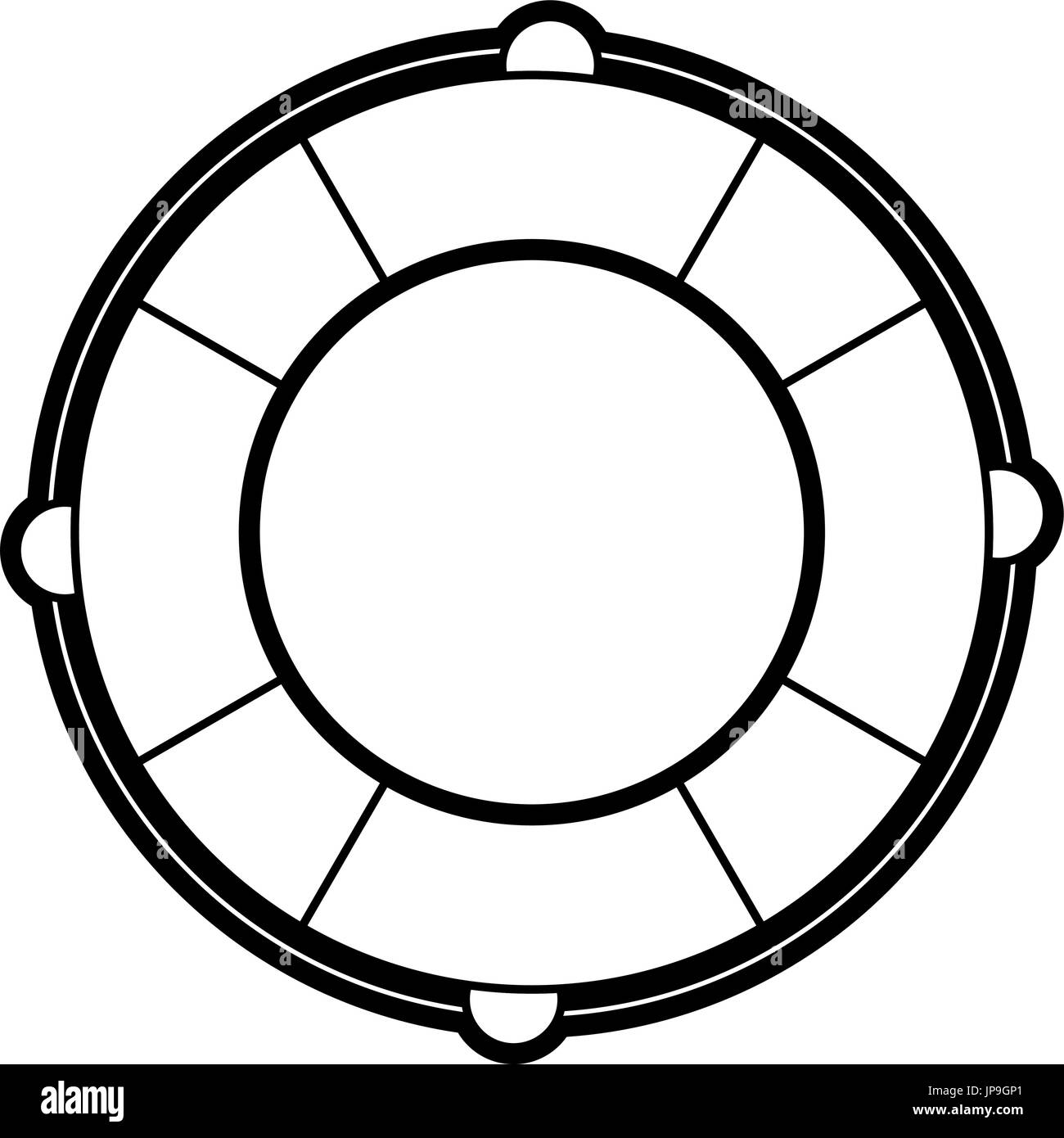 lifesaver vector illustration Stock Vector Image & Art - Alamy