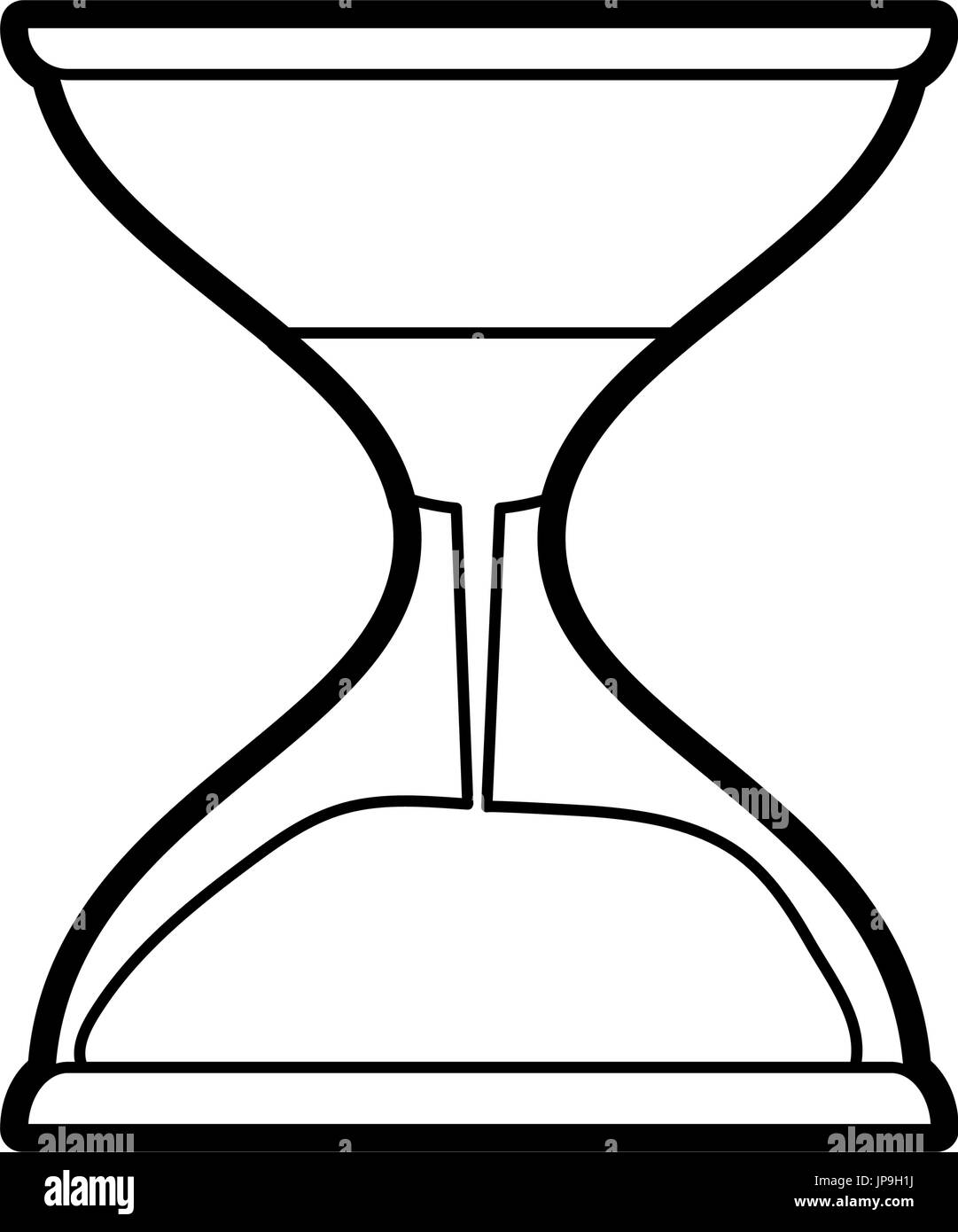 hourglass vector illustration Stock Vector Image & Art - Alamy