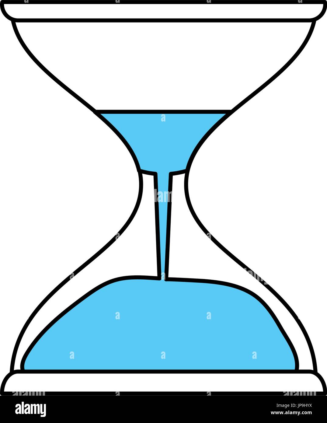 hourglass vector illustration Stock Vector Image & Art - Alamy