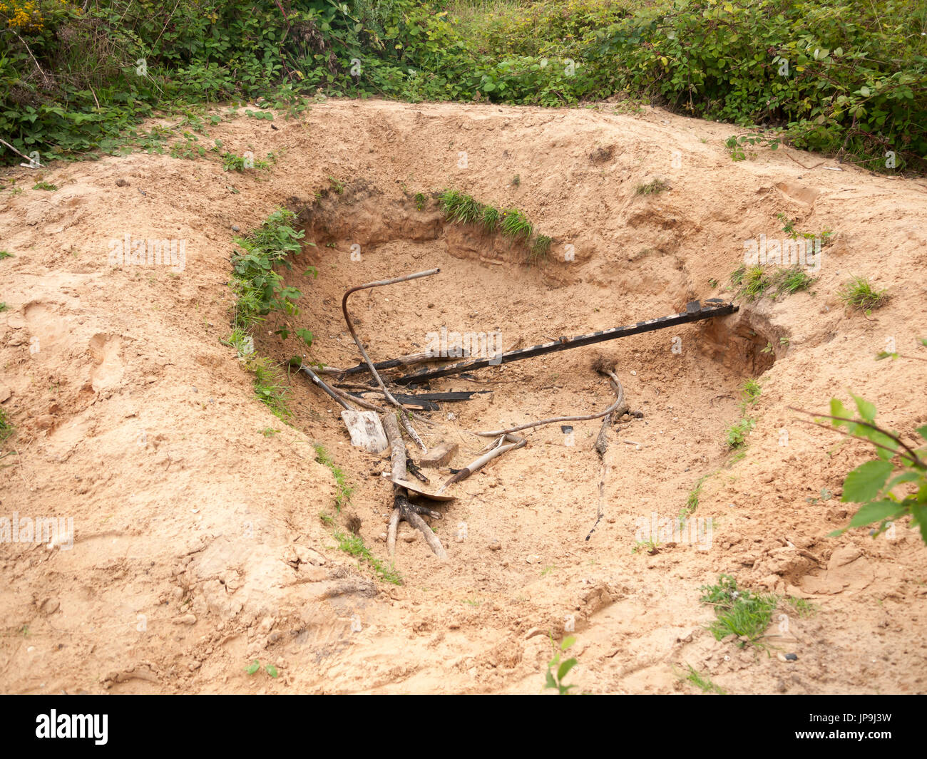 Thrown into a pit hi-res stock photography and images - Alamy
