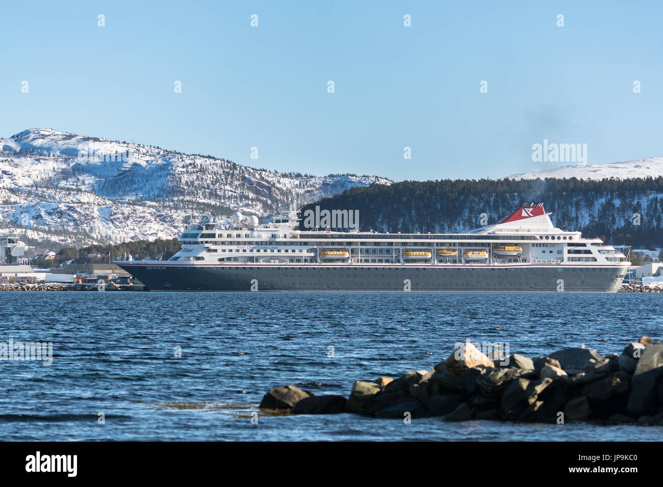 MV Braemar cruise ship boat passenger tourism Stock Photo - Alamy