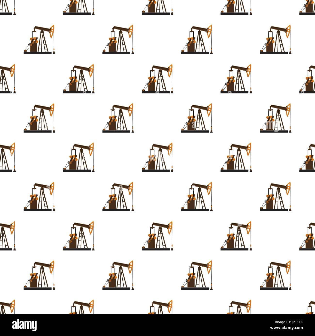 Oil rig pattern Stock Vector Image & Art - Alamy