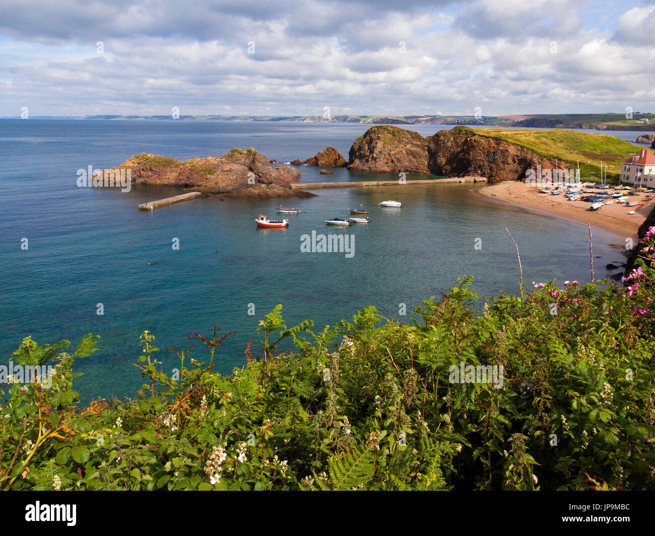 Hope Cove Devon Stock Photo - Alamy