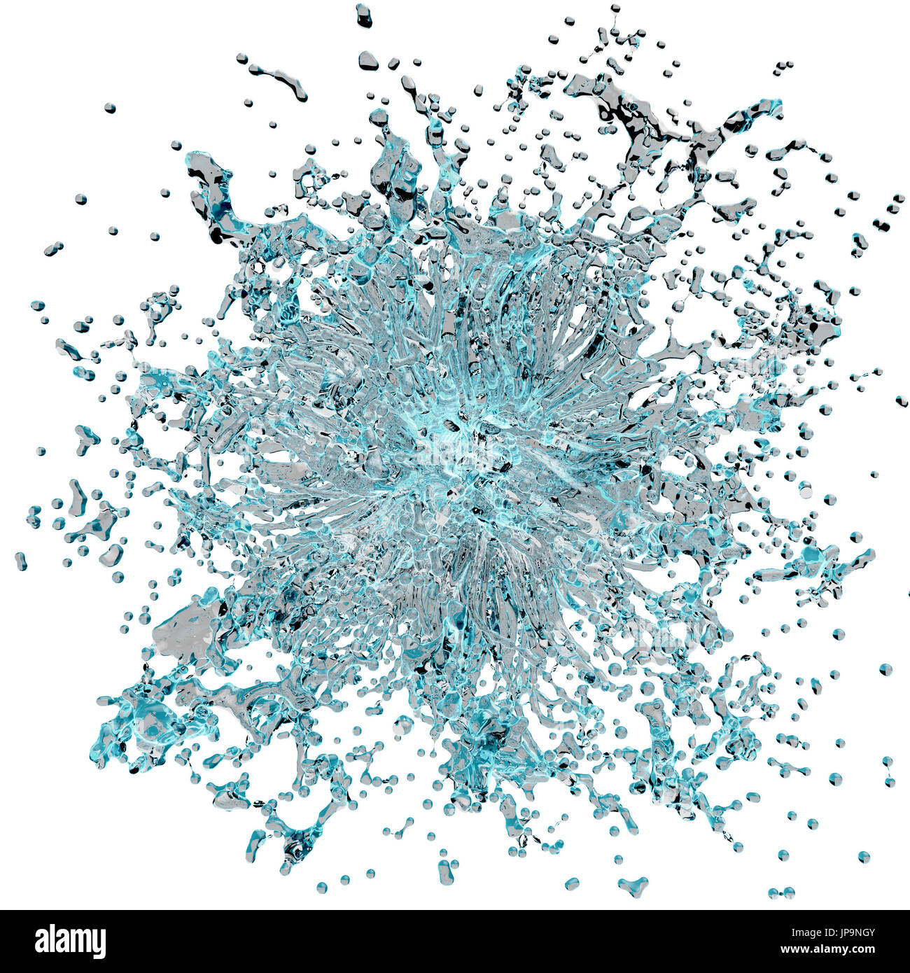 Splash of water illustration hi-res stock photography and images - Alamy