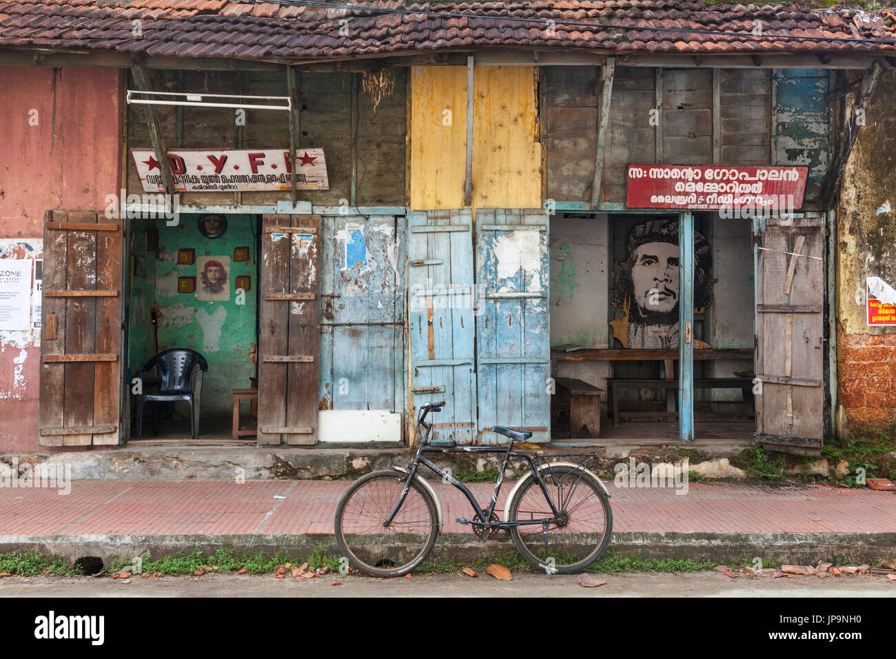 Communist office, Fort Kochi, Kerala, India Stock Photo - Alamy