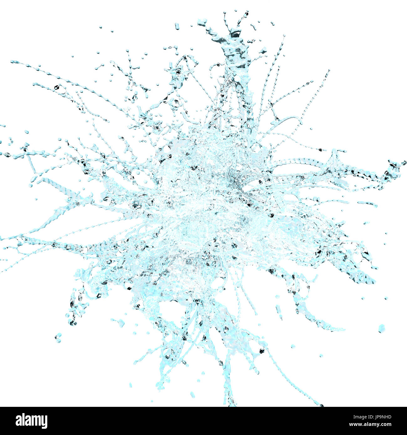 Splash of water illustration hi-res stock photography and images - Alamy