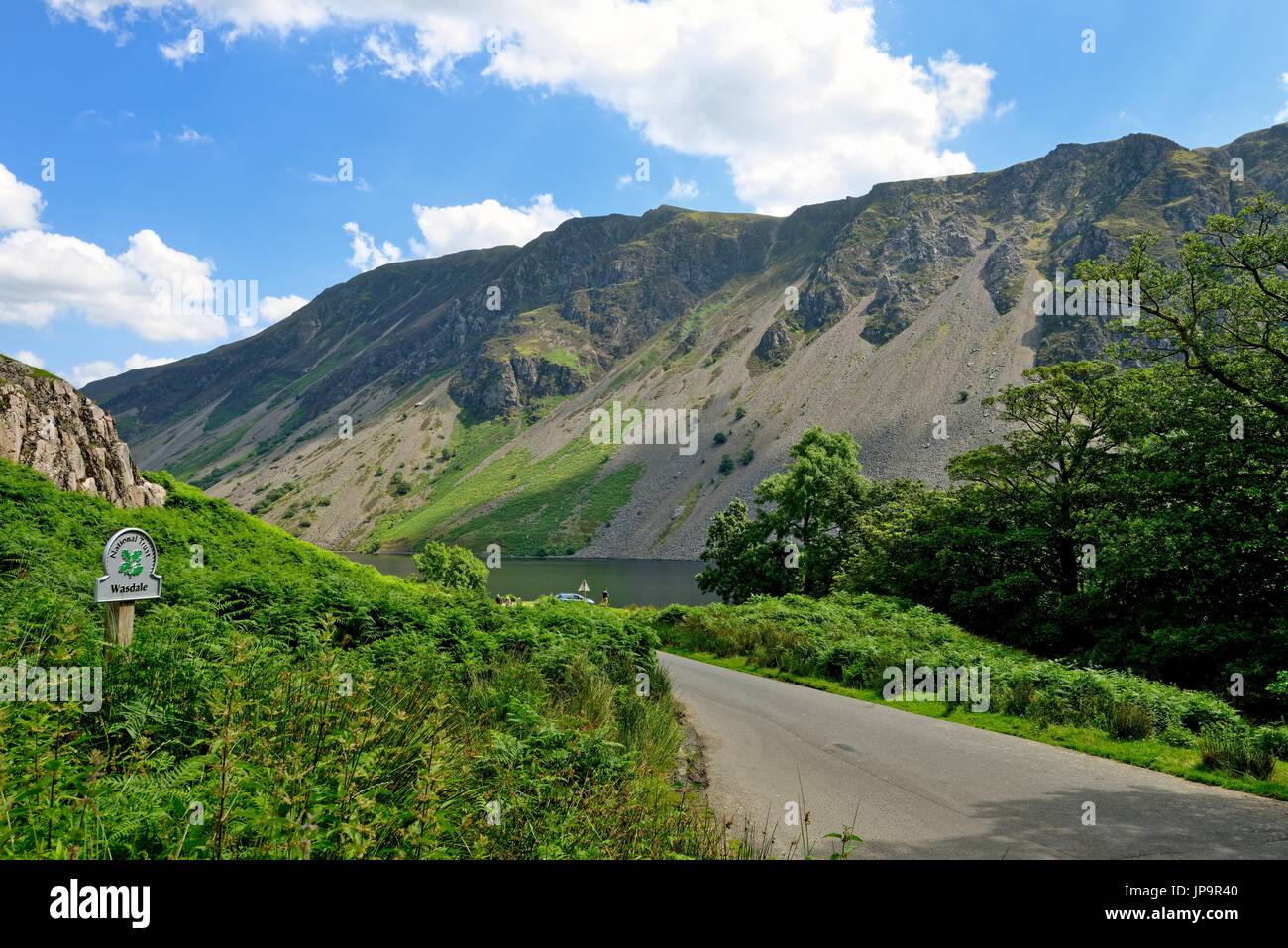 Wastwater Screes,Wasdale Lake District Cumbria UK Stock Photo - Alamy