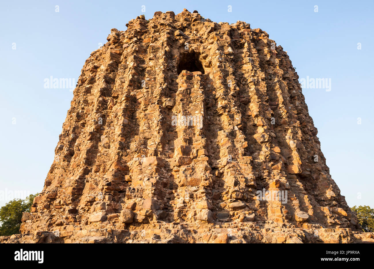 Alai Minar in the Qutb Minar complex in Delhi, India. This is the ...