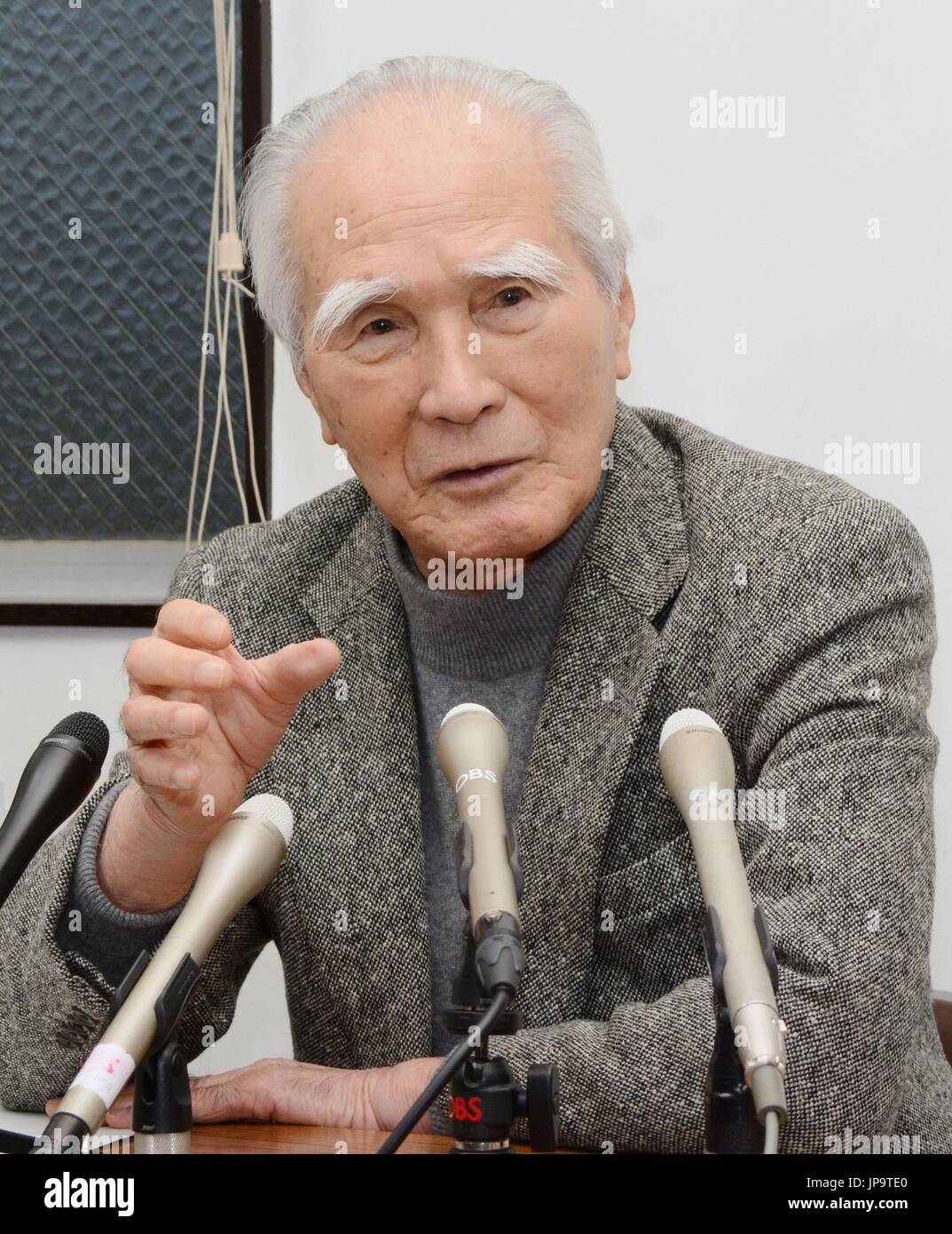 Former Japanese Prime Minister Tomiichi Murayama, who apologized for ...