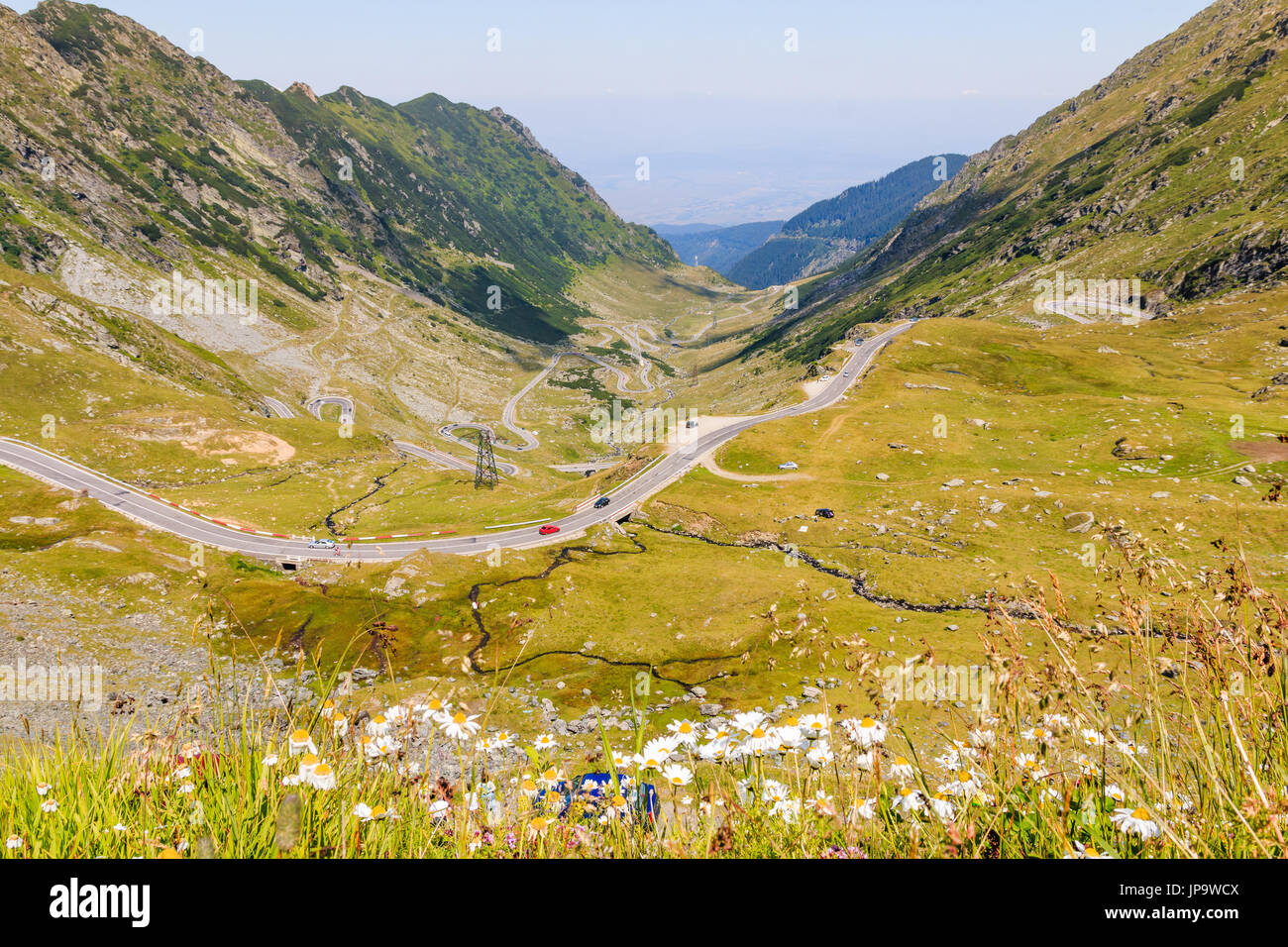 Romania mountain road scenery hi-res stock photography and images - Alamy