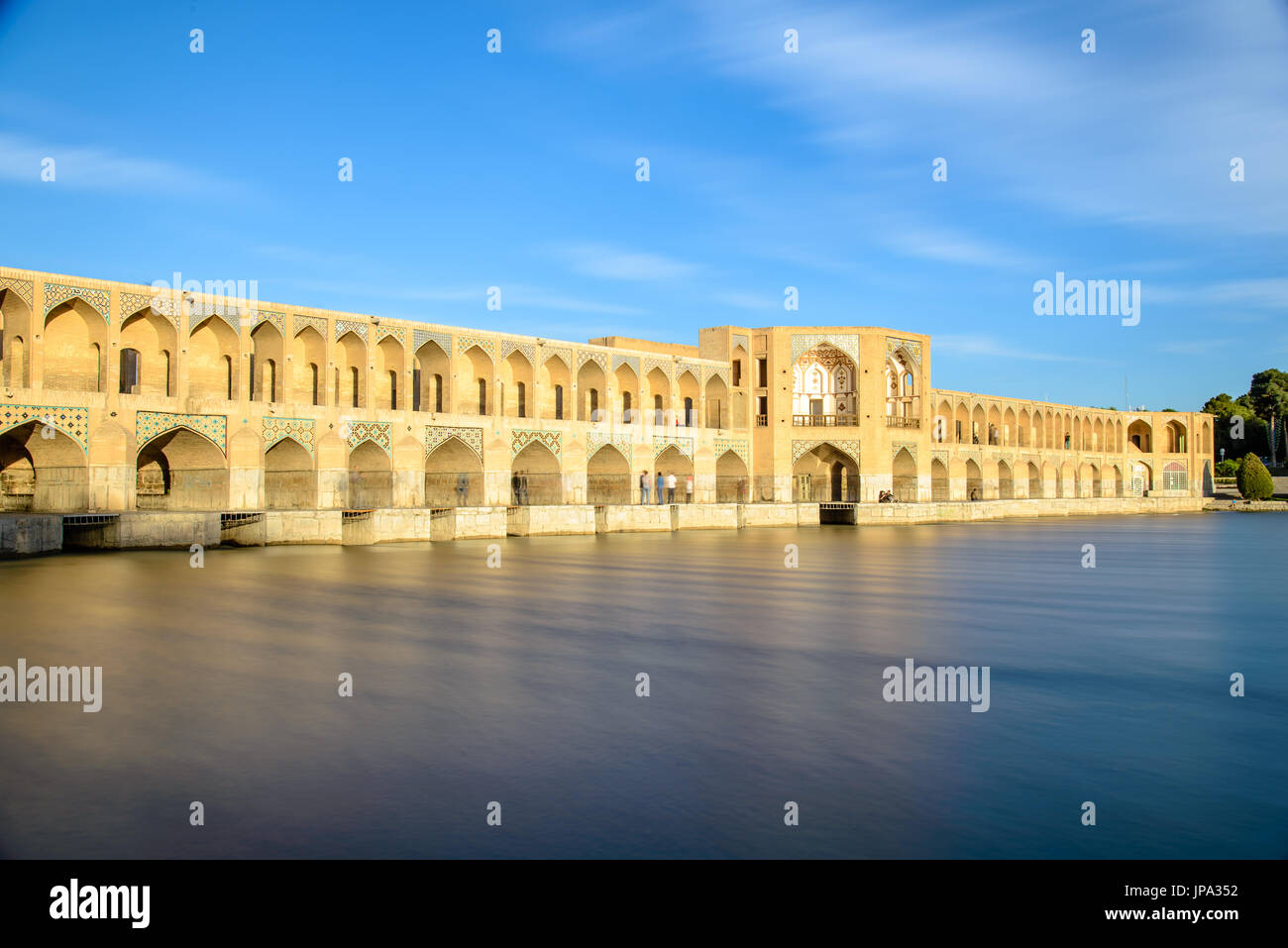 Khaju-Bridge, Isfahan, Iran Stock Photo - Alamy