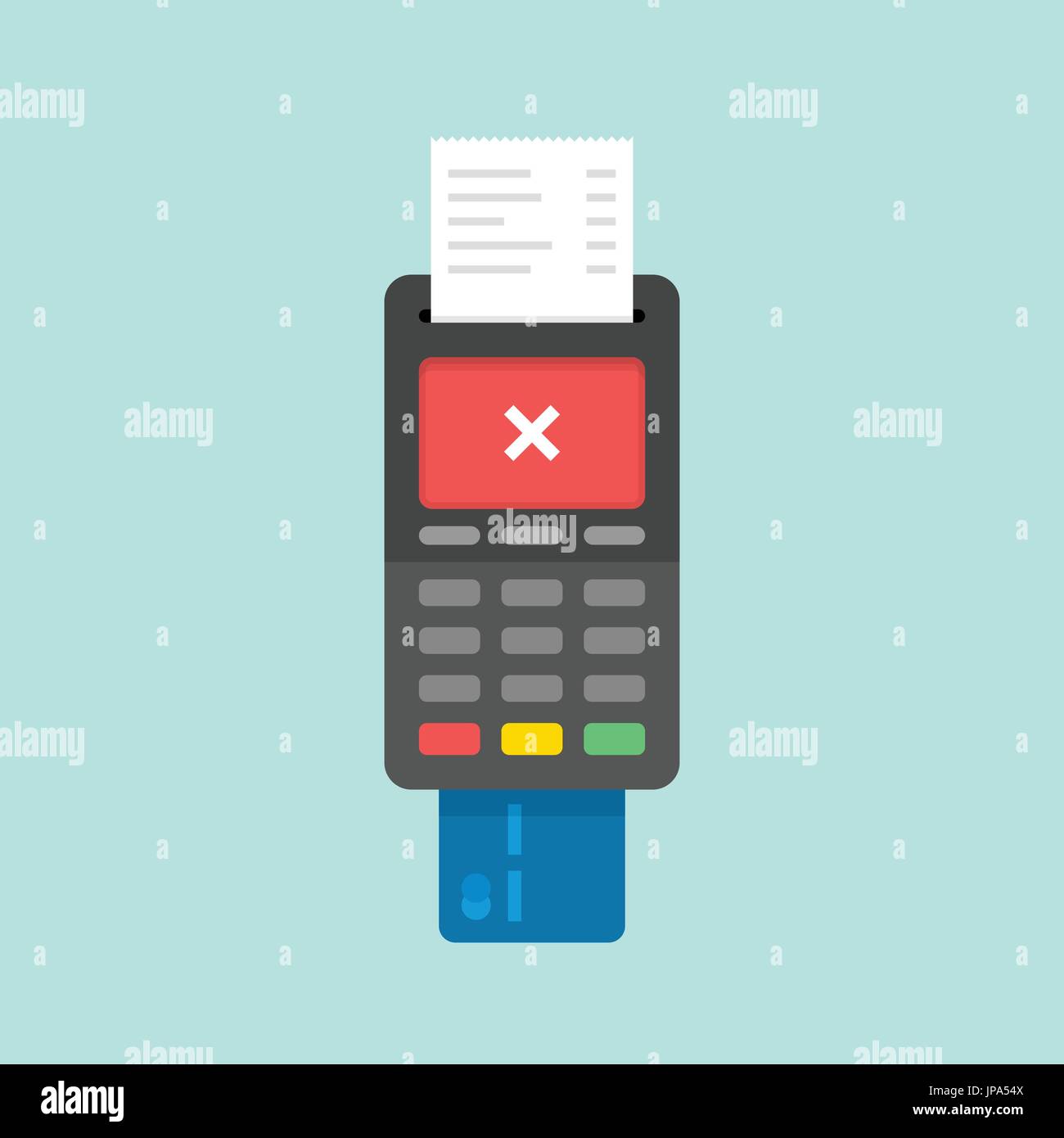 Failed transaction Stock Vector Images - Alamy