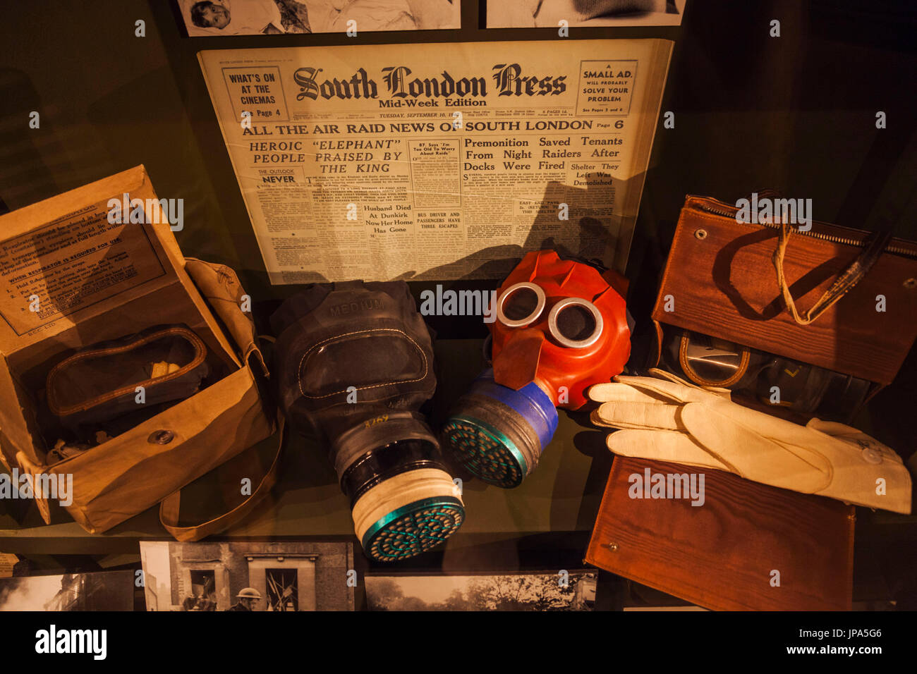 Wwii Gas Masks High Resolution Stock Photography and Images - Alamy