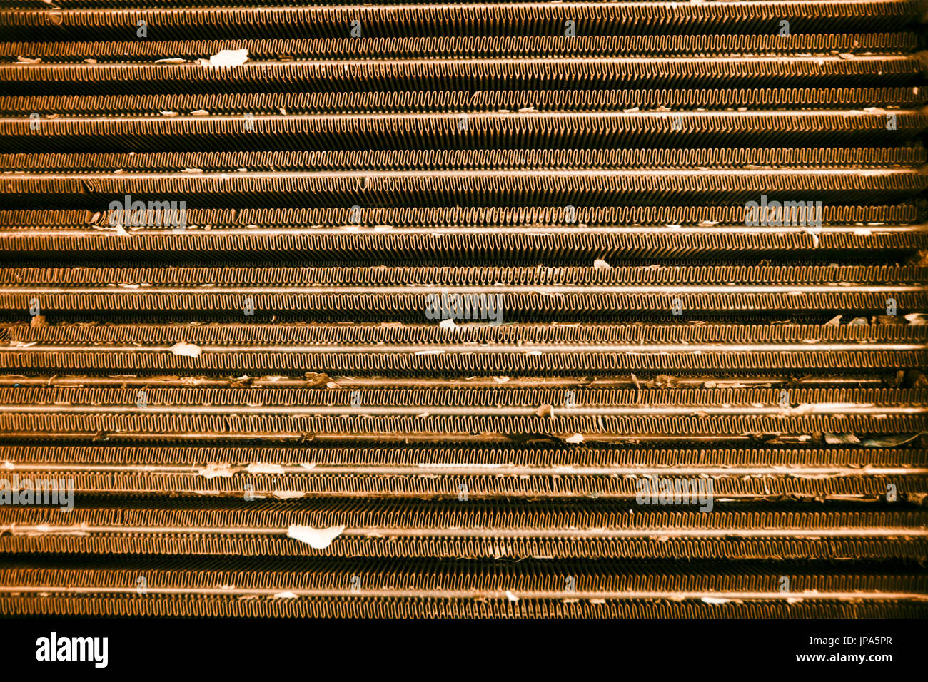 Close up textures of rusting metal radiator grill Stock Photo - Alamy
