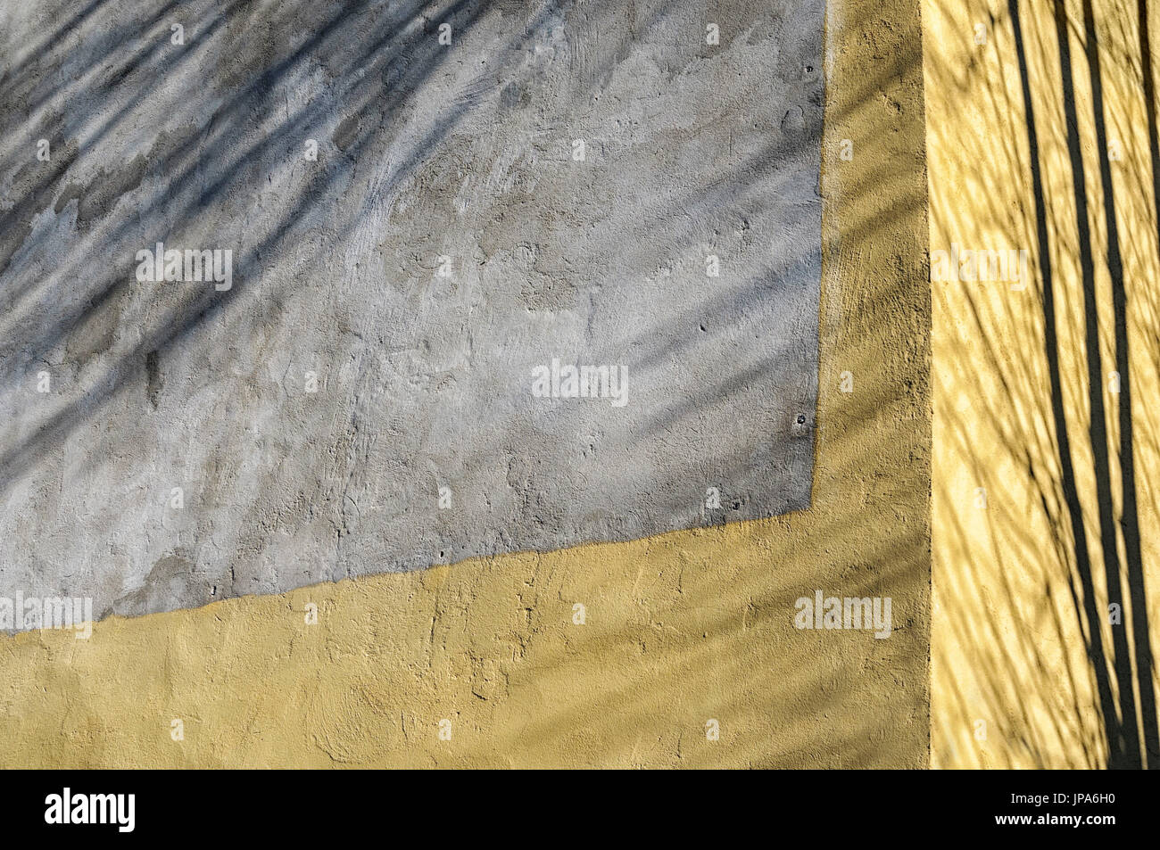 Symbol / Concepts, Shadows on the angle of house Stock Photo - Alamy