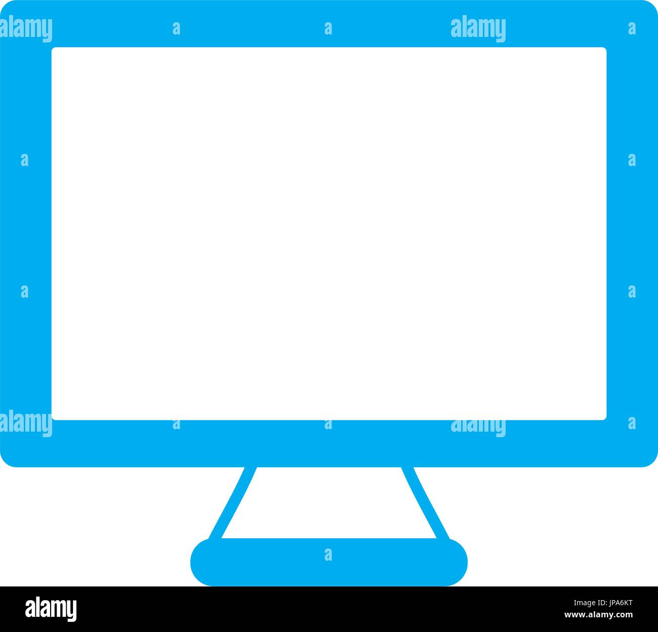 monitor computer icon Stock Vector Image & Art - Alamy