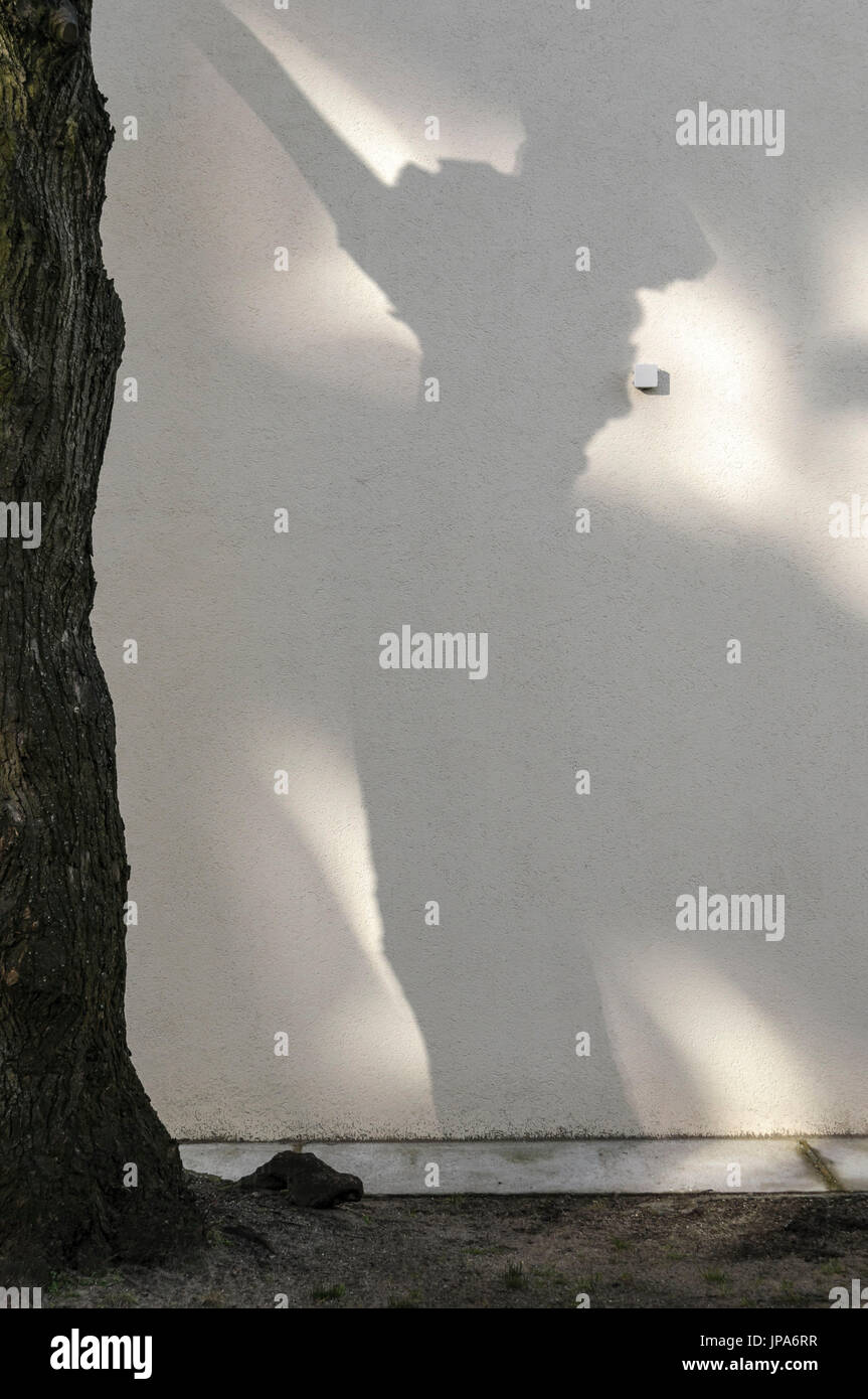 Symbol / Concepts, Reflections of sunlight on the wall Stock Photo - Alamy