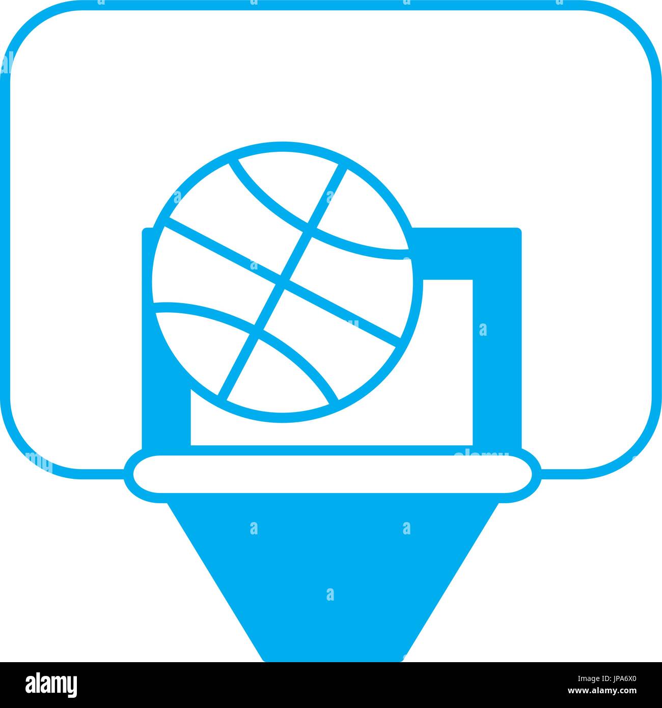 basketball board icon Stock Vector Image & Art - Alamy