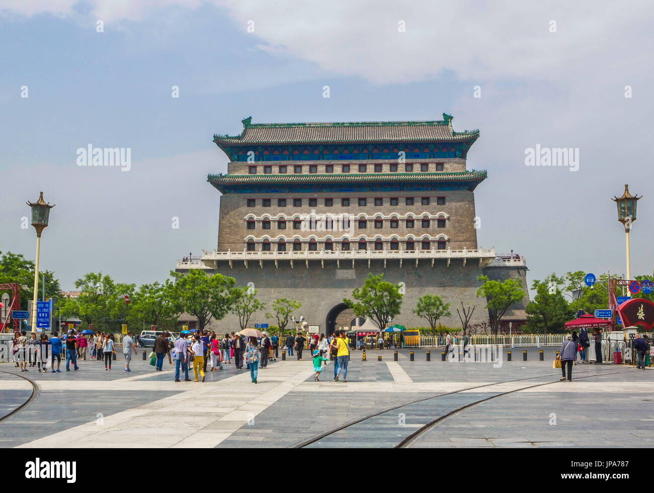 Beijing city gate hi-res stock photography and images - Alamy