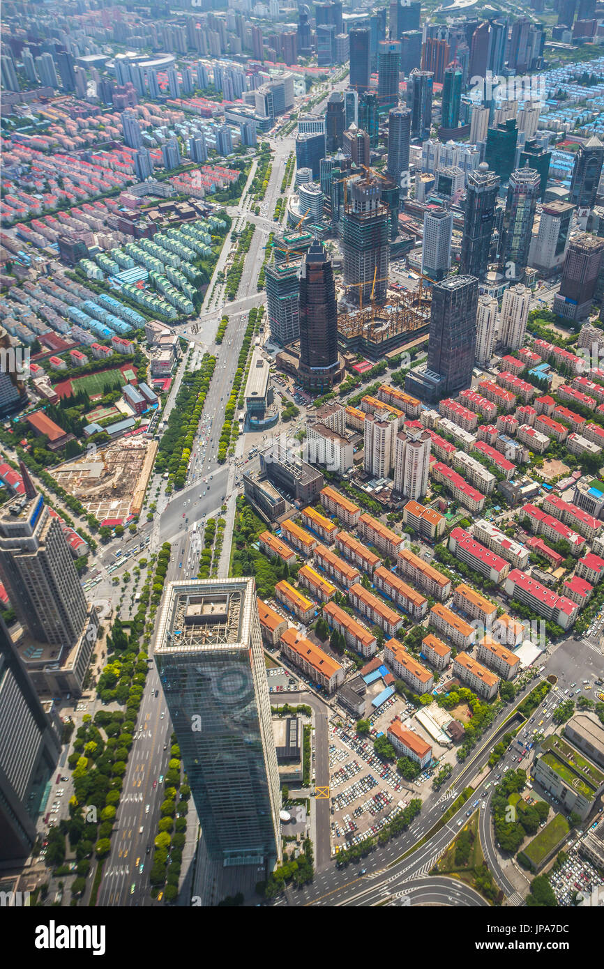 China city aerial hi-res stock photography and images - Alamy