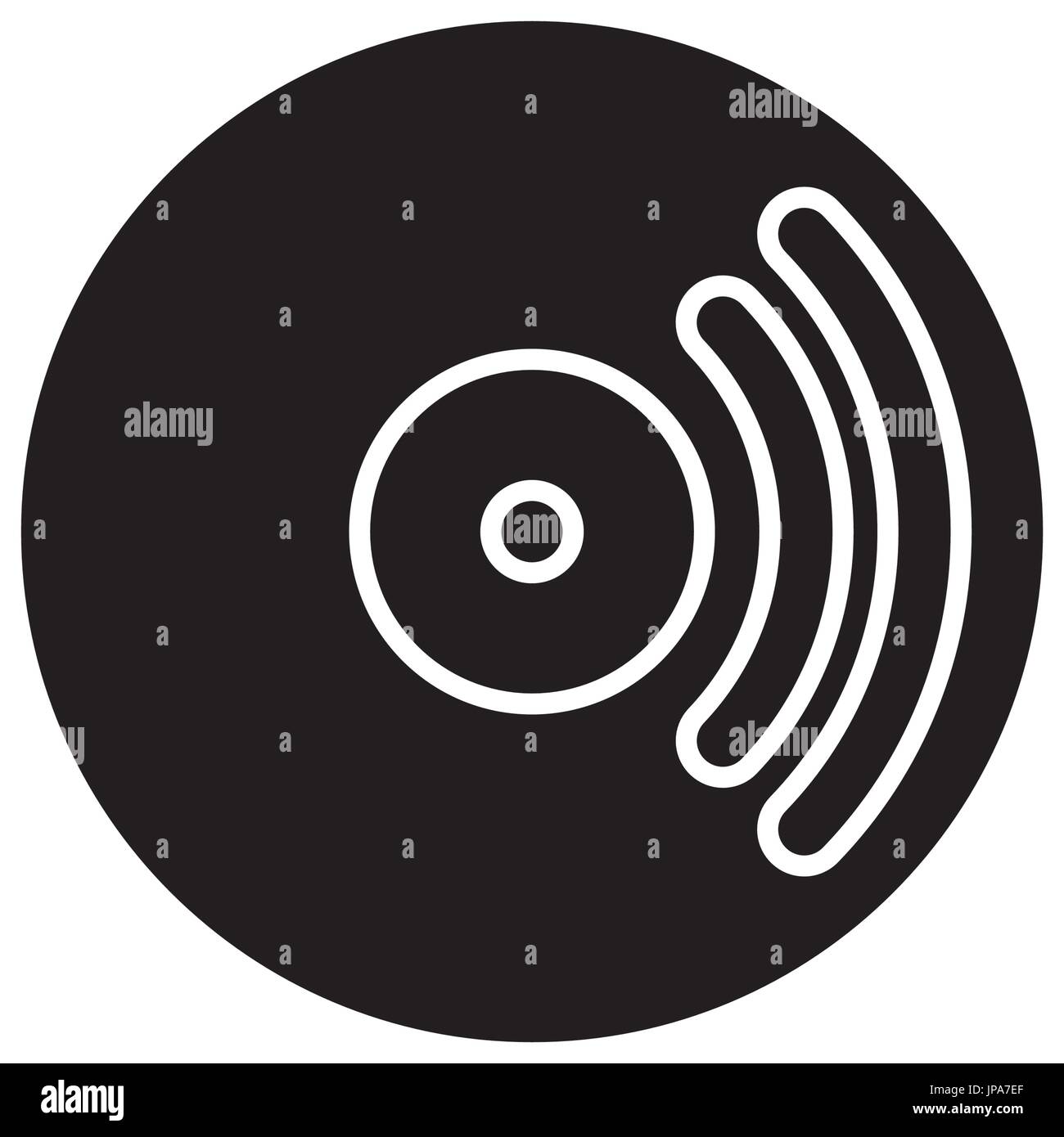 Isolated longplay Stock Vector Images - Alamy