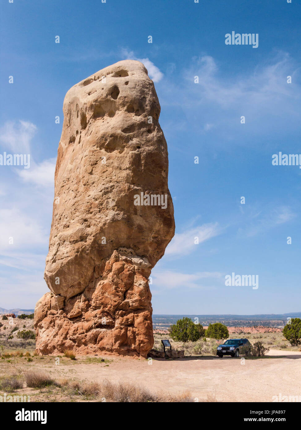 Sandstone "Sand Pipe", Kodachrome Basin State Park, Utah, USA Stock ...