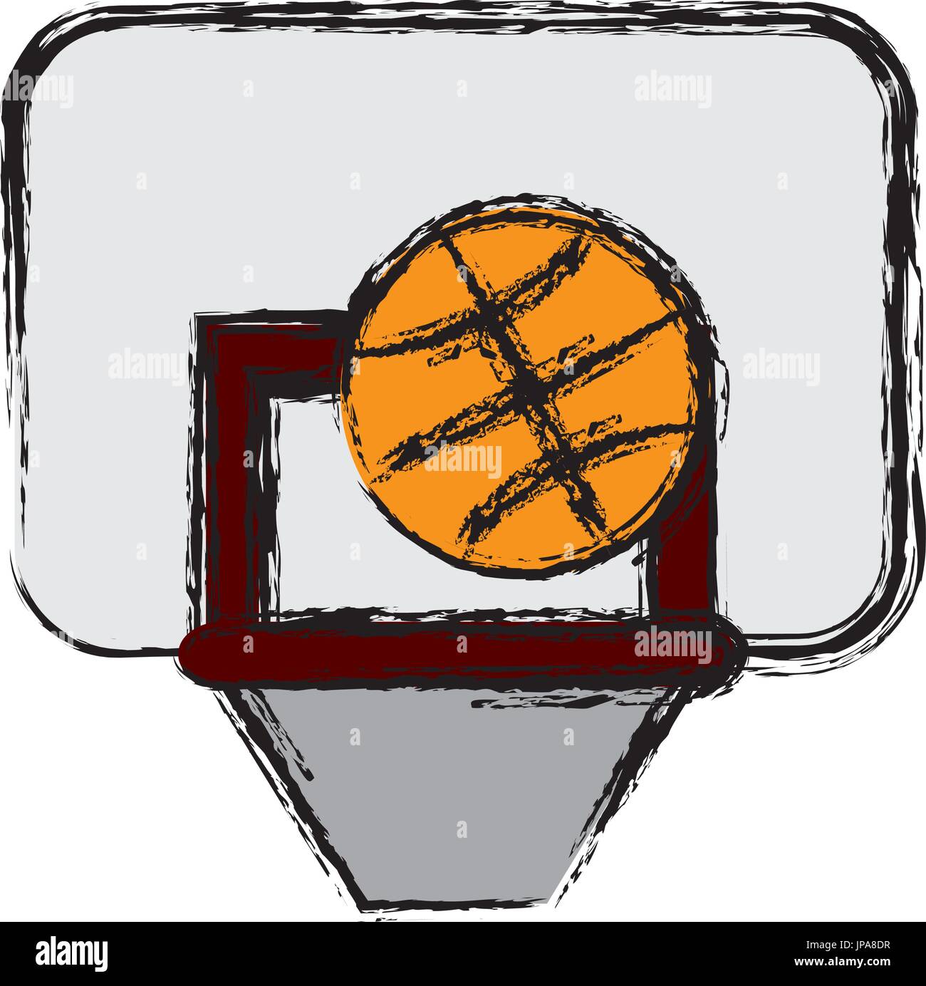 basketball board icon Stock Vector Image & Art - Alamy