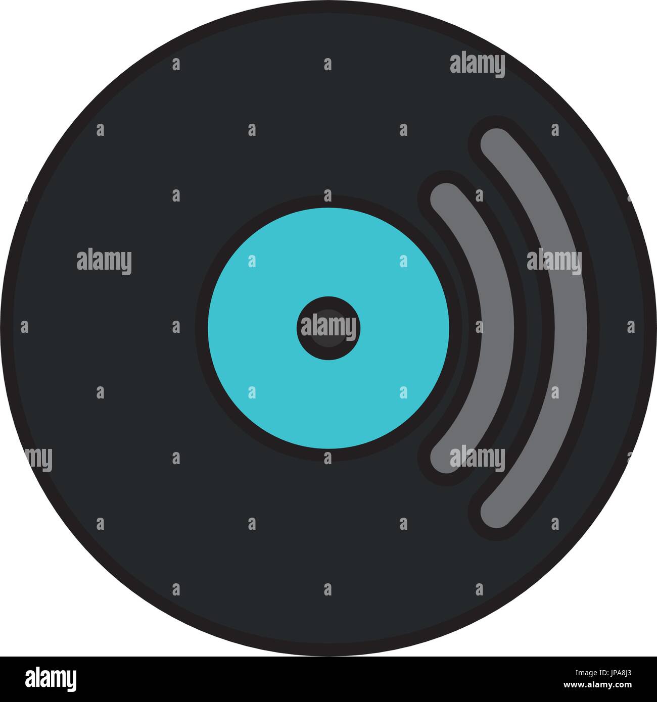 Isolated longplay Stock Vector Images - Alamy