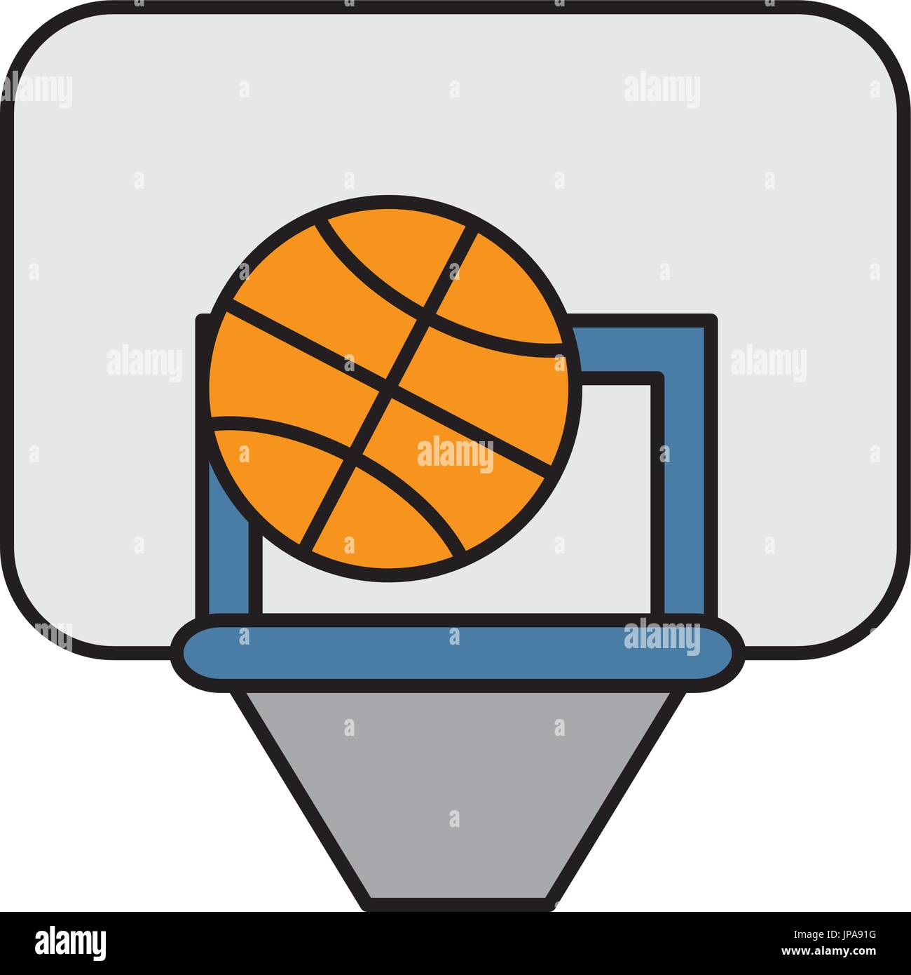 basketball board icon Stock Vector Image & Art - Alamy