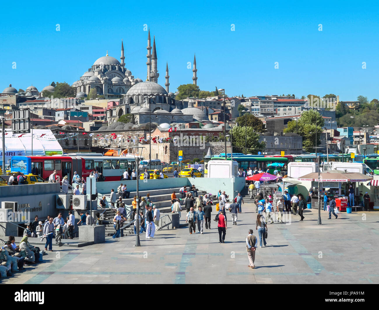 Rustem Pasha and Süleymaniye Mosques, Istambul, Turkey Stock Photo - Alamy