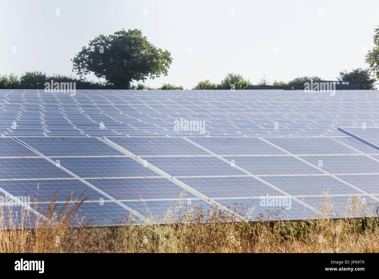 Solar farm england uk hi-res stock photography and images - Alamy