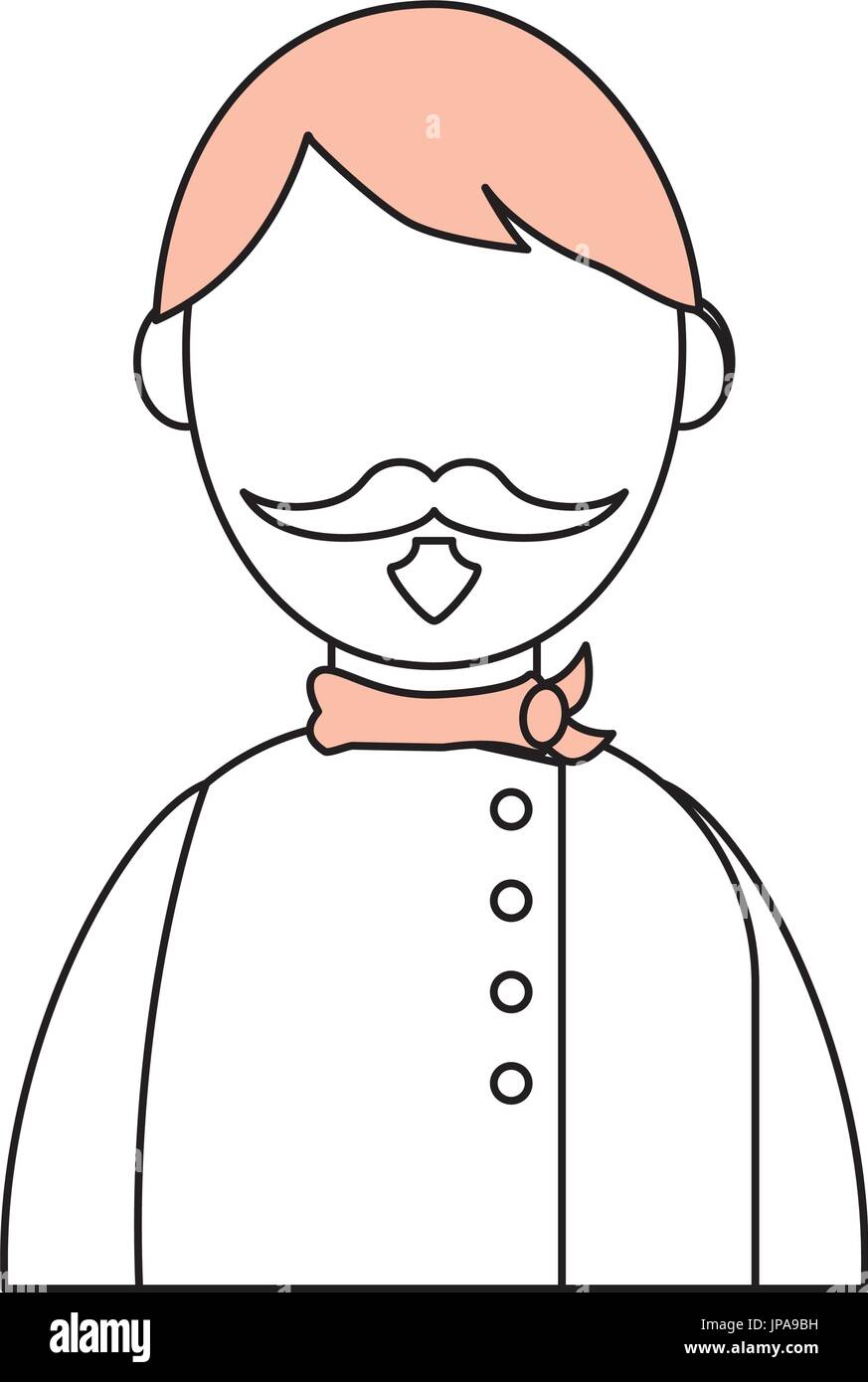 Chef faceless cartoon Stock Vector Image & Art - Alamy