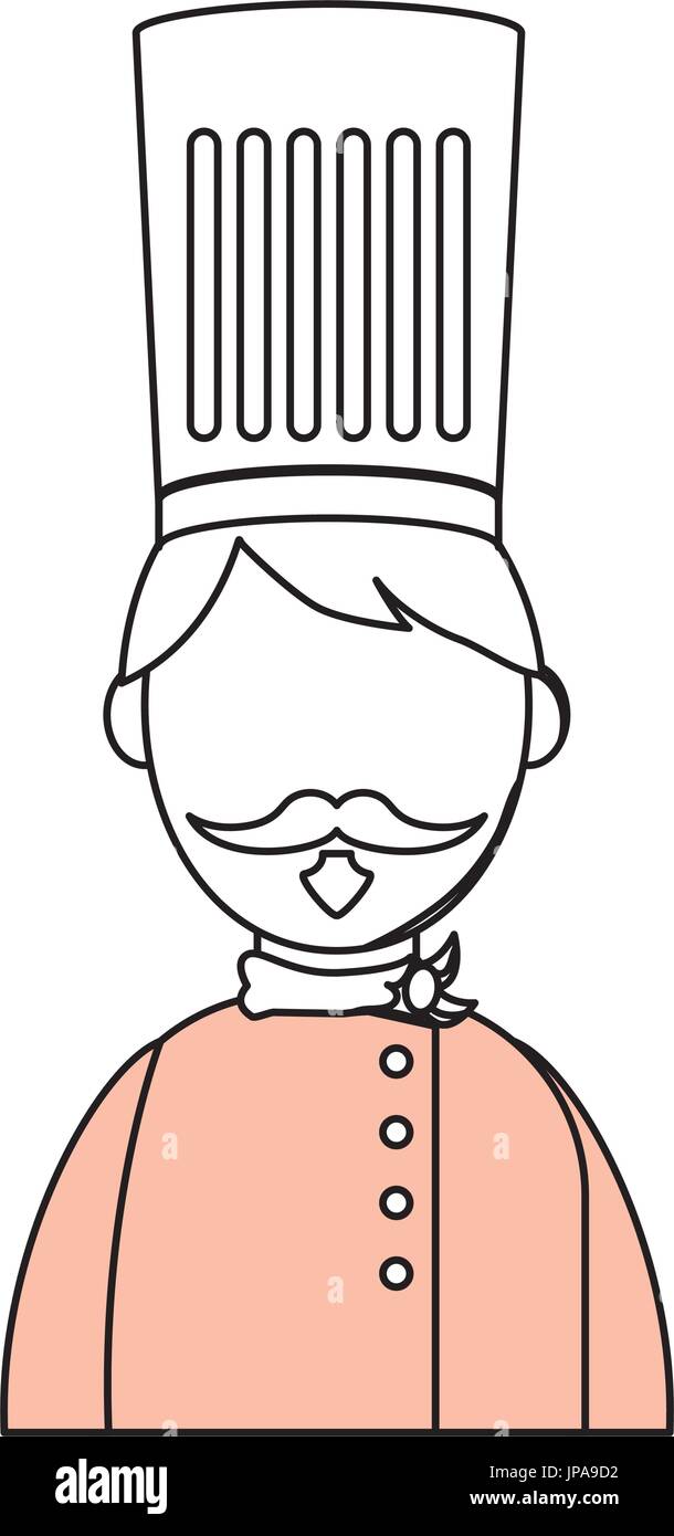Faceless chef vector hi-res stock photography and images - Alamy