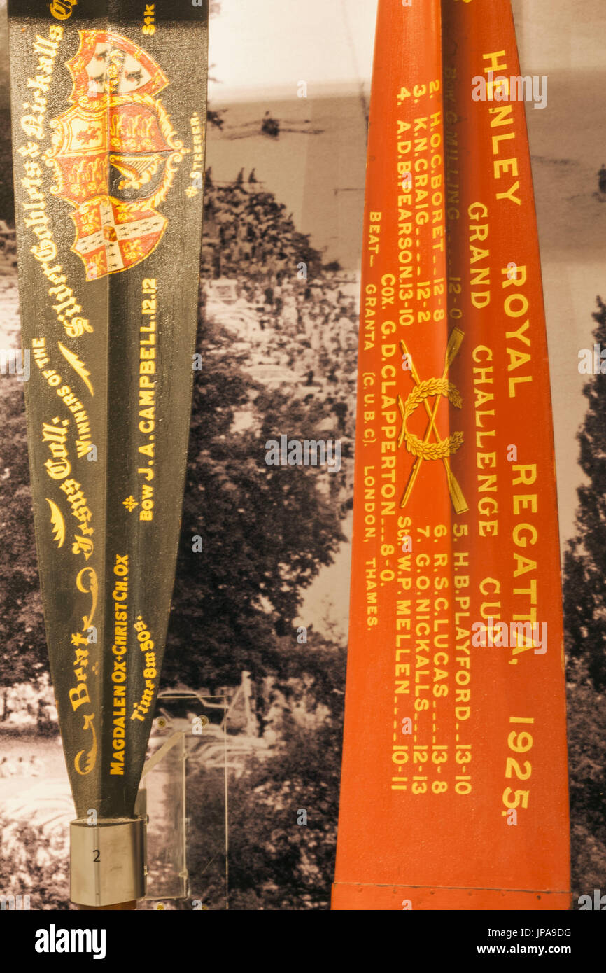 England, Oxfordshire, Henley-on-Thames, River and Rowing Museum ...