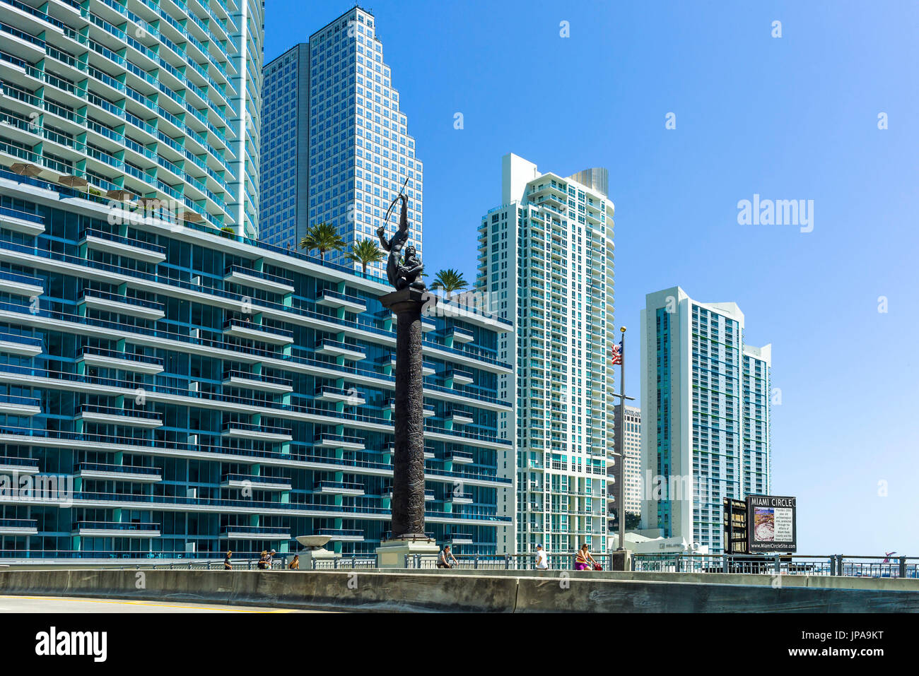 Downtown Buildings, Miami, Florida, USA Stock Photo - Alamy