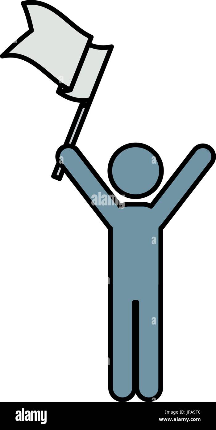 Success man pictogram Stock Vector Image & Art - Alamy