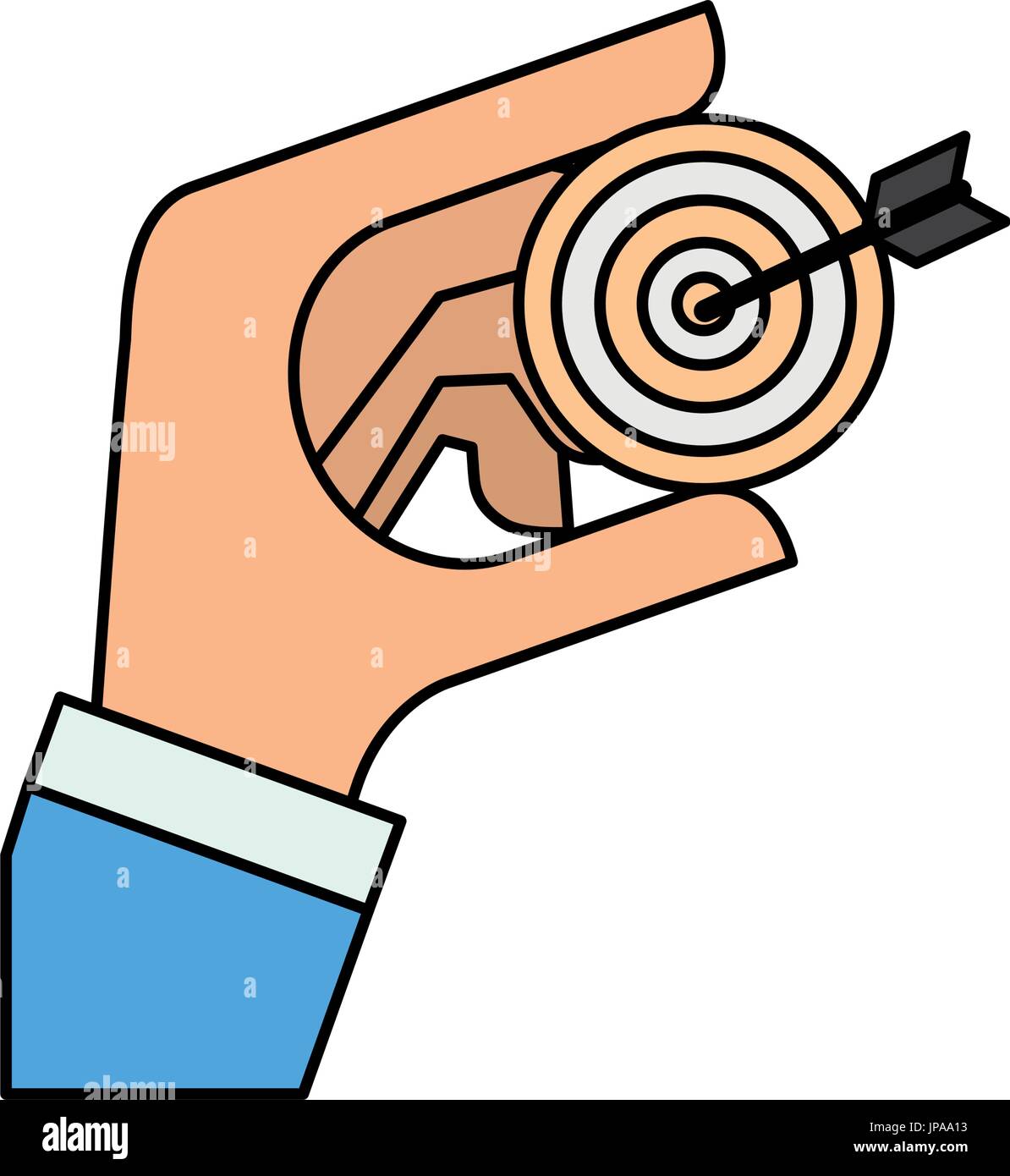 Business goal symbol Stock Vector Image & Art - Alamy