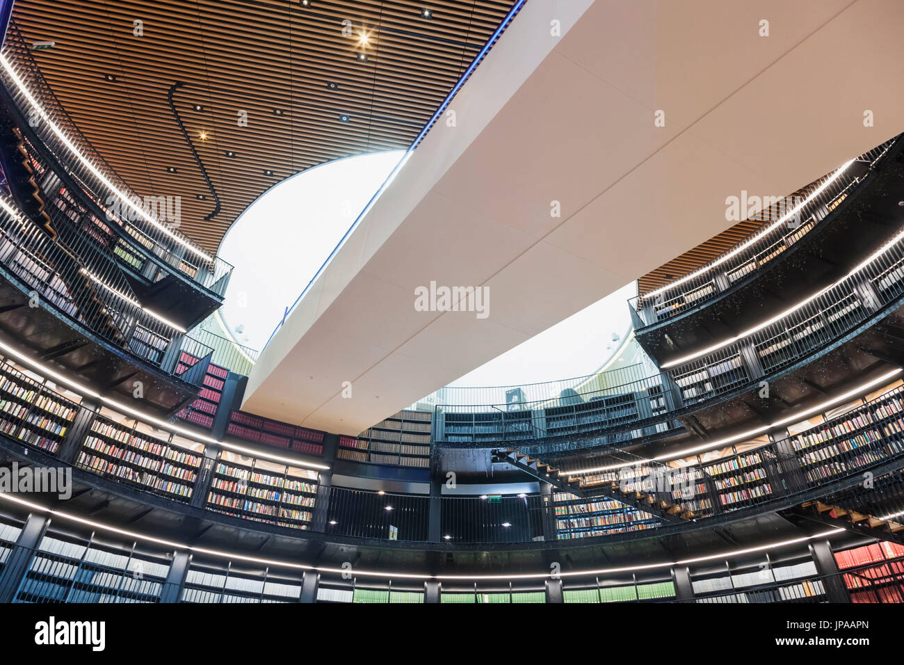 Library Of Birmingham Interior High Resolution Stock Photography and ...