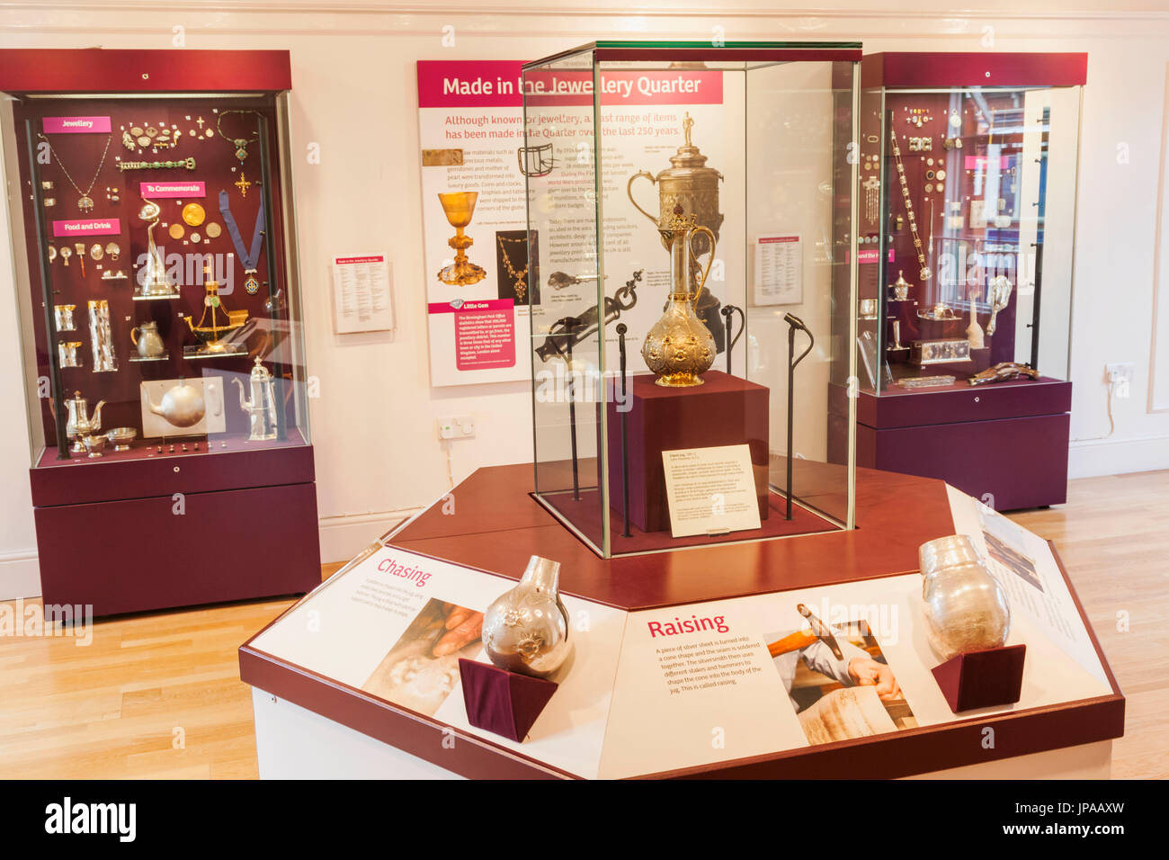 England, West Midlands, Birmingham, The Jewellery Quarter, Museum of ...