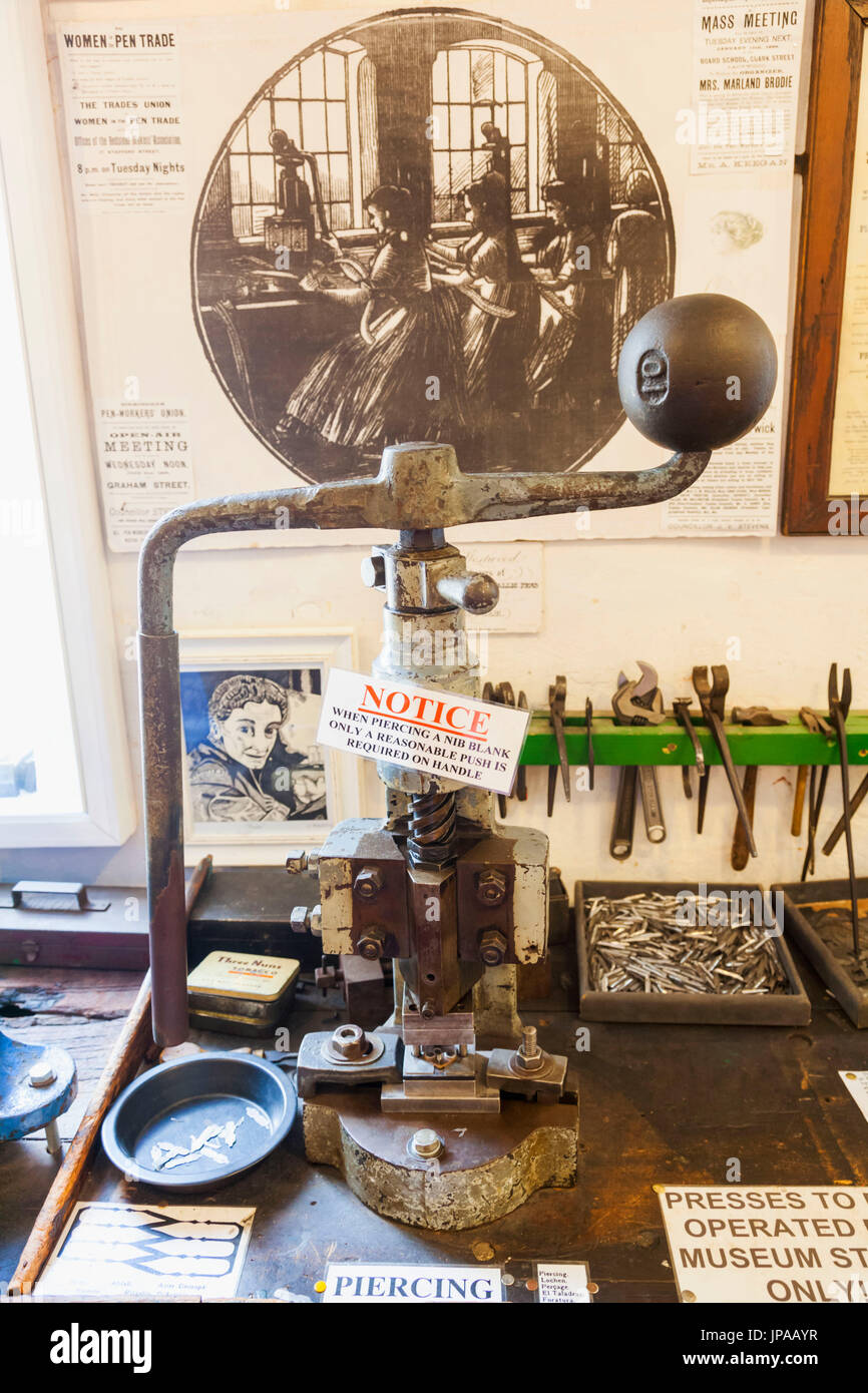 England, West Midlands, Birmingham, The Jewellery Quarter, The Pen ...