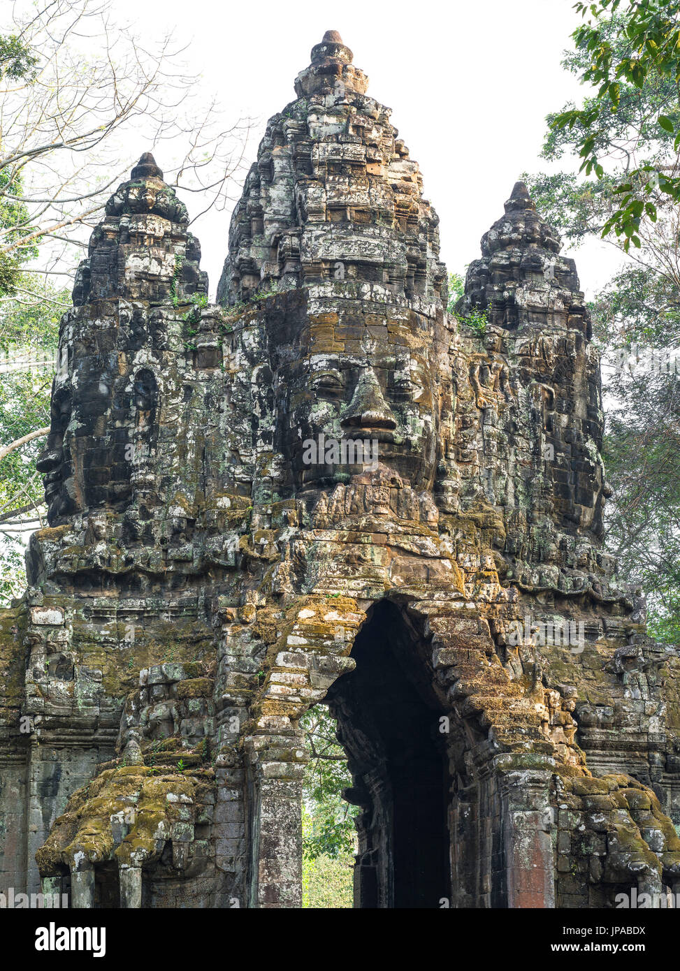 Cambodia north gate angkor hi-res stock photography and images - Alamy